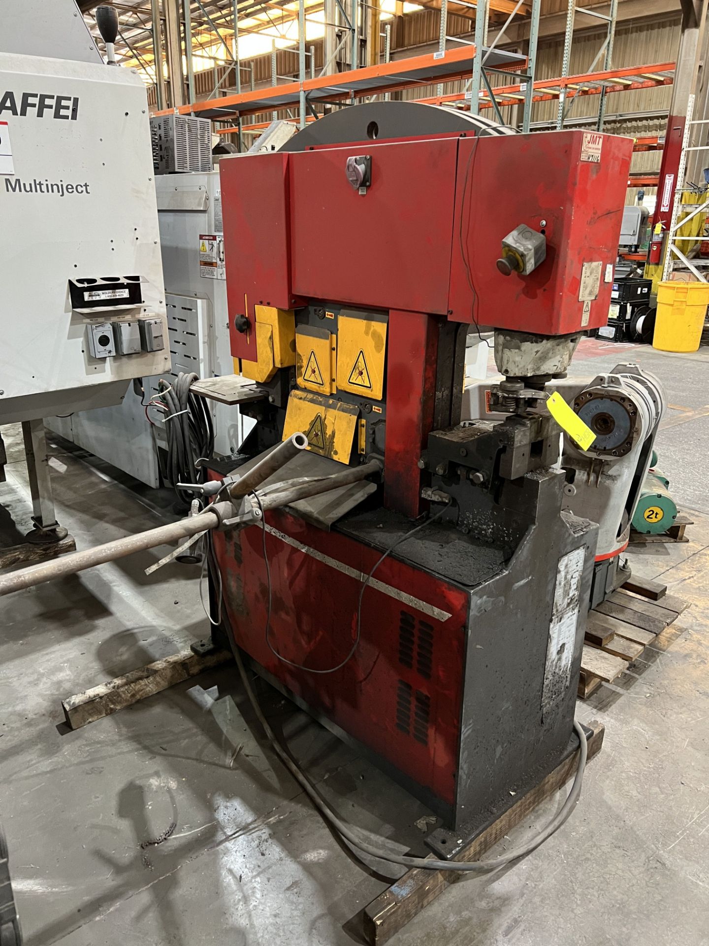 JMT IRONWORKER, Model IW 55/110, Date: n/a; s/n N7116, Approx. Capacity ...
