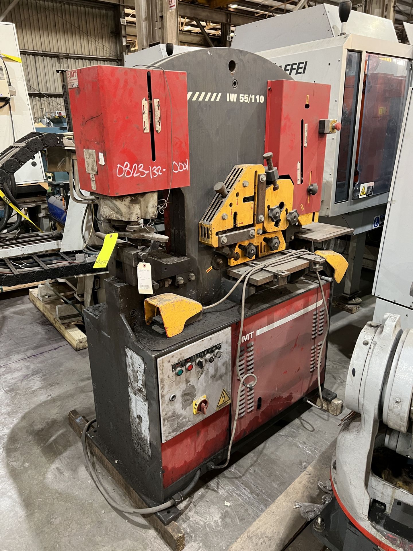 JMT IRONWORKER, Model IW 55/110, Date: n/a; s/n N7116, Approx. Capacity ...
