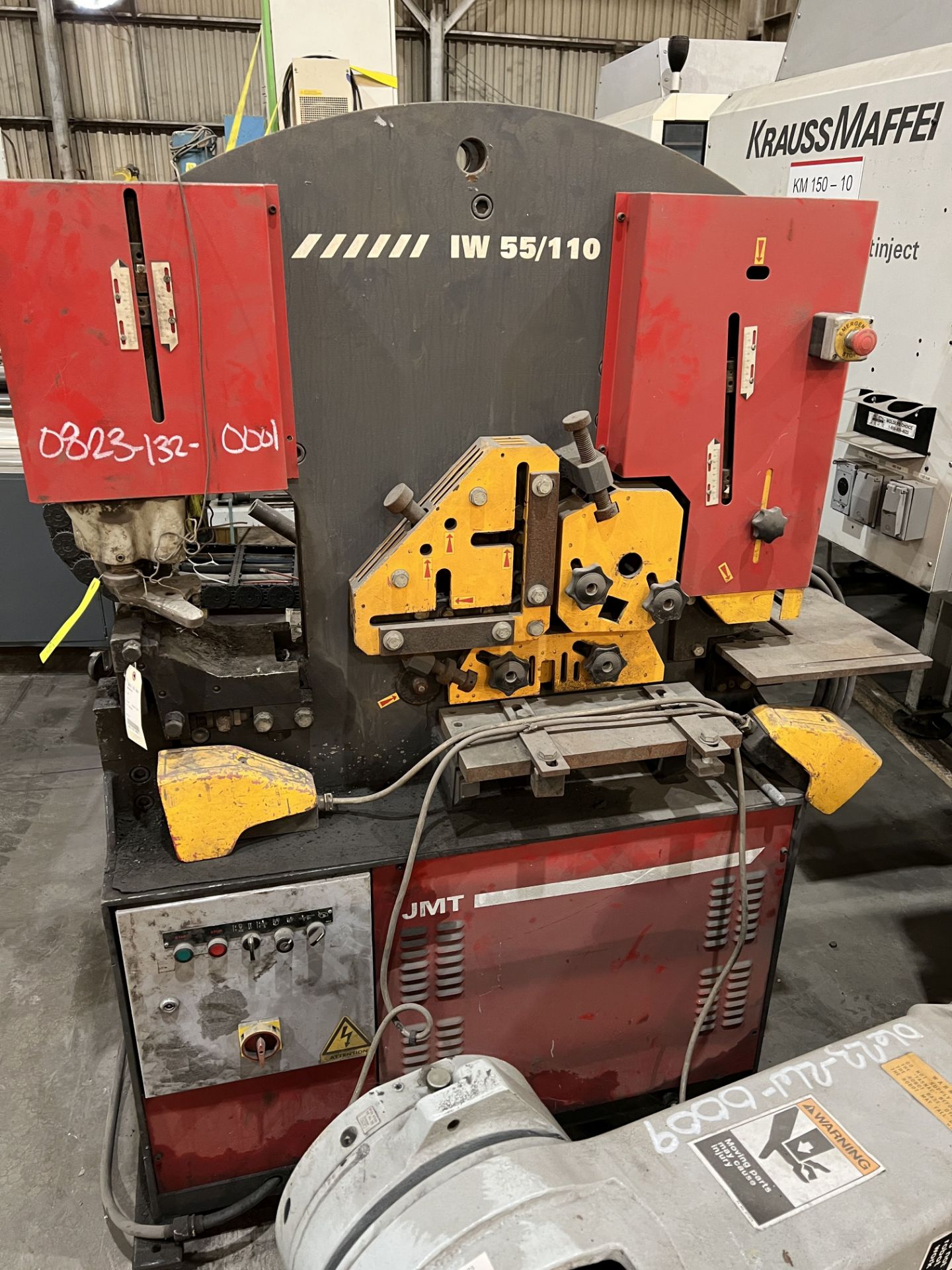 JMT IRONWORKER, Model IW 55/110, Date: n/a; s/n N7116, Approx. Capacity ...