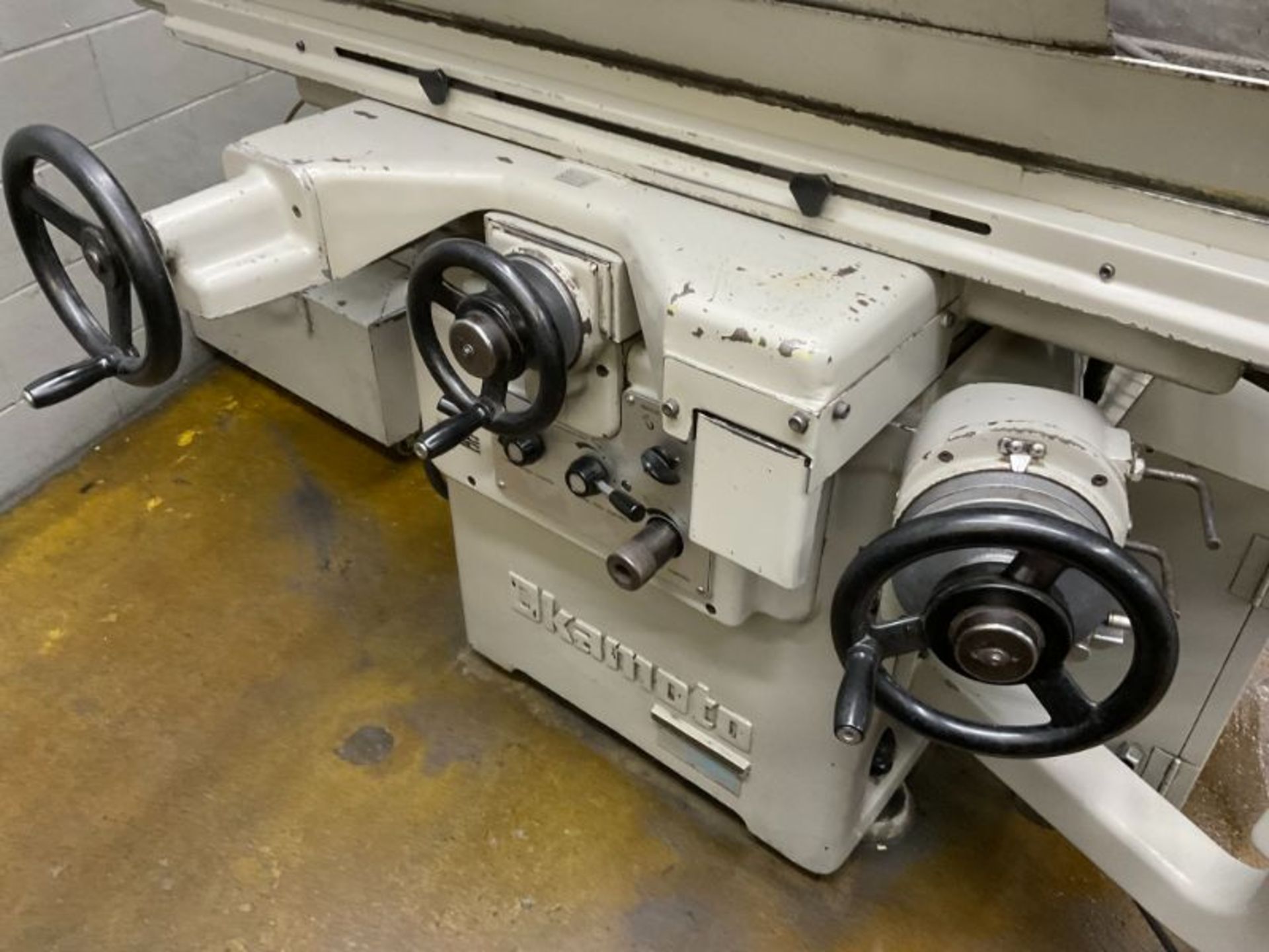 Okamoto automatic hydraulic surface grinder, model ACC-124N, serial ...