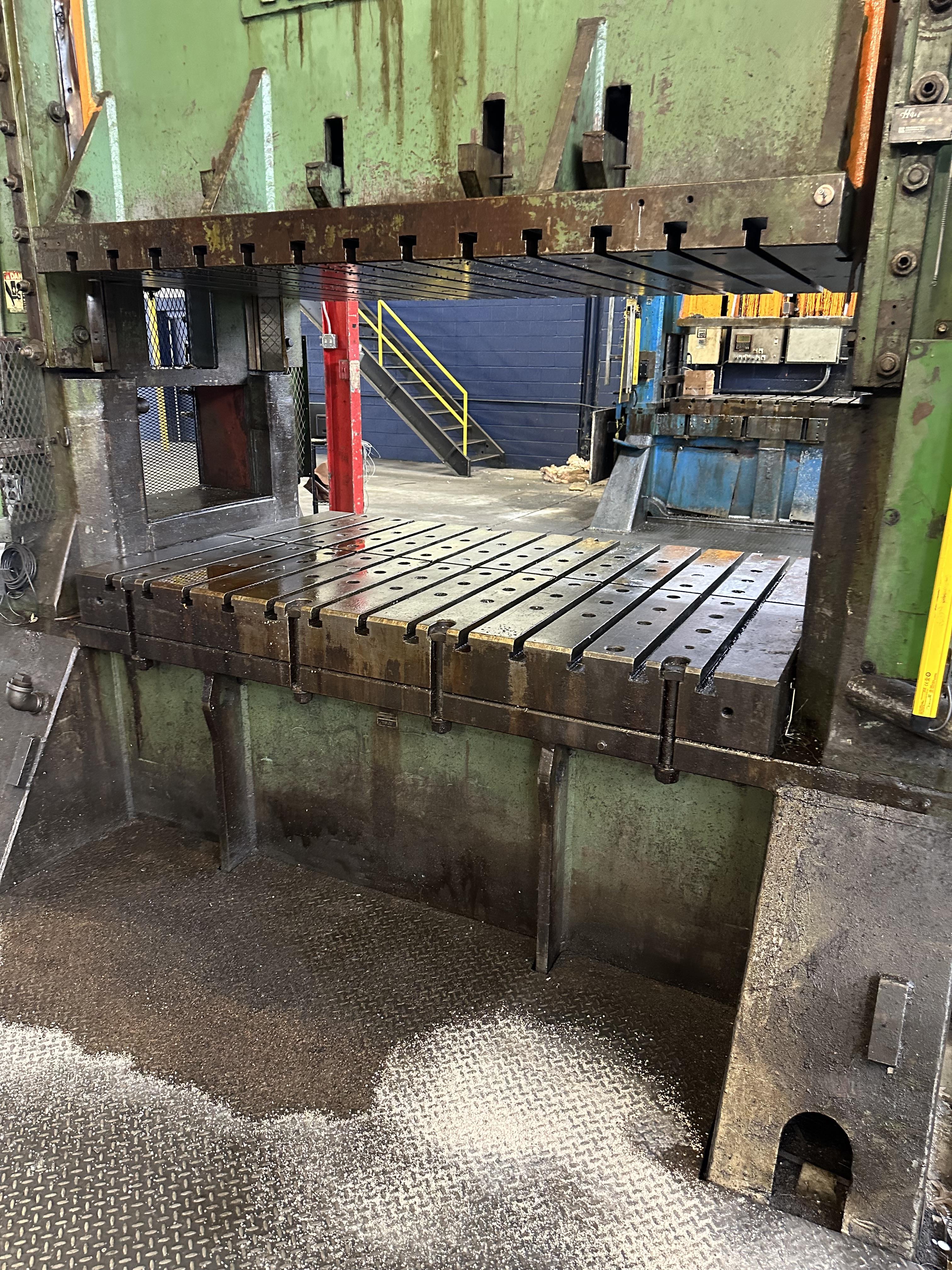 300 TON DANLY S2-300-84-54 STRAIGHT SIDE PUNCH PRESS SERIAL ...