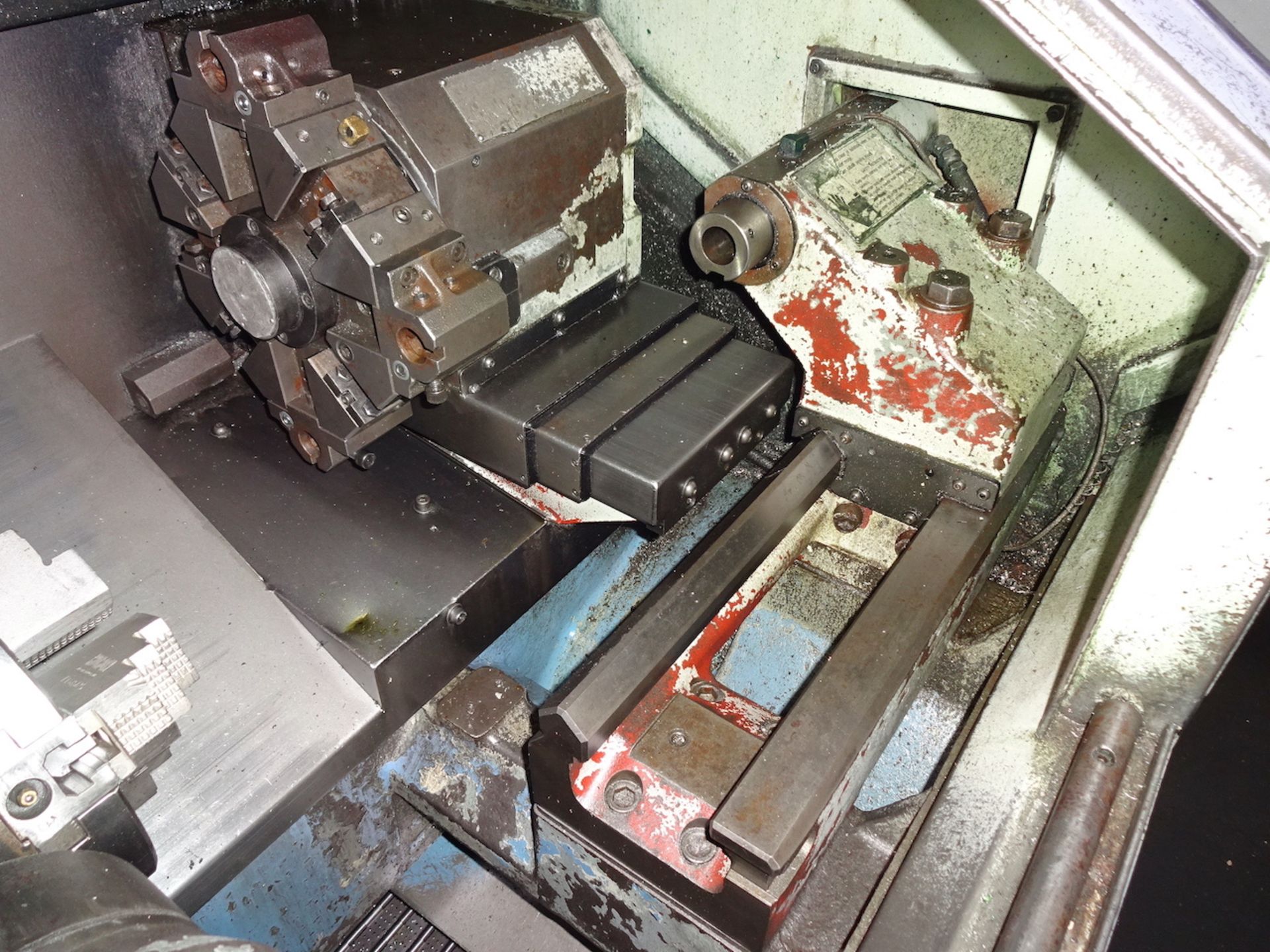 Mazak Quick Turn 8N CNC Lathe, S/N 94051, Mazatrol T32-2 CNC Control ...