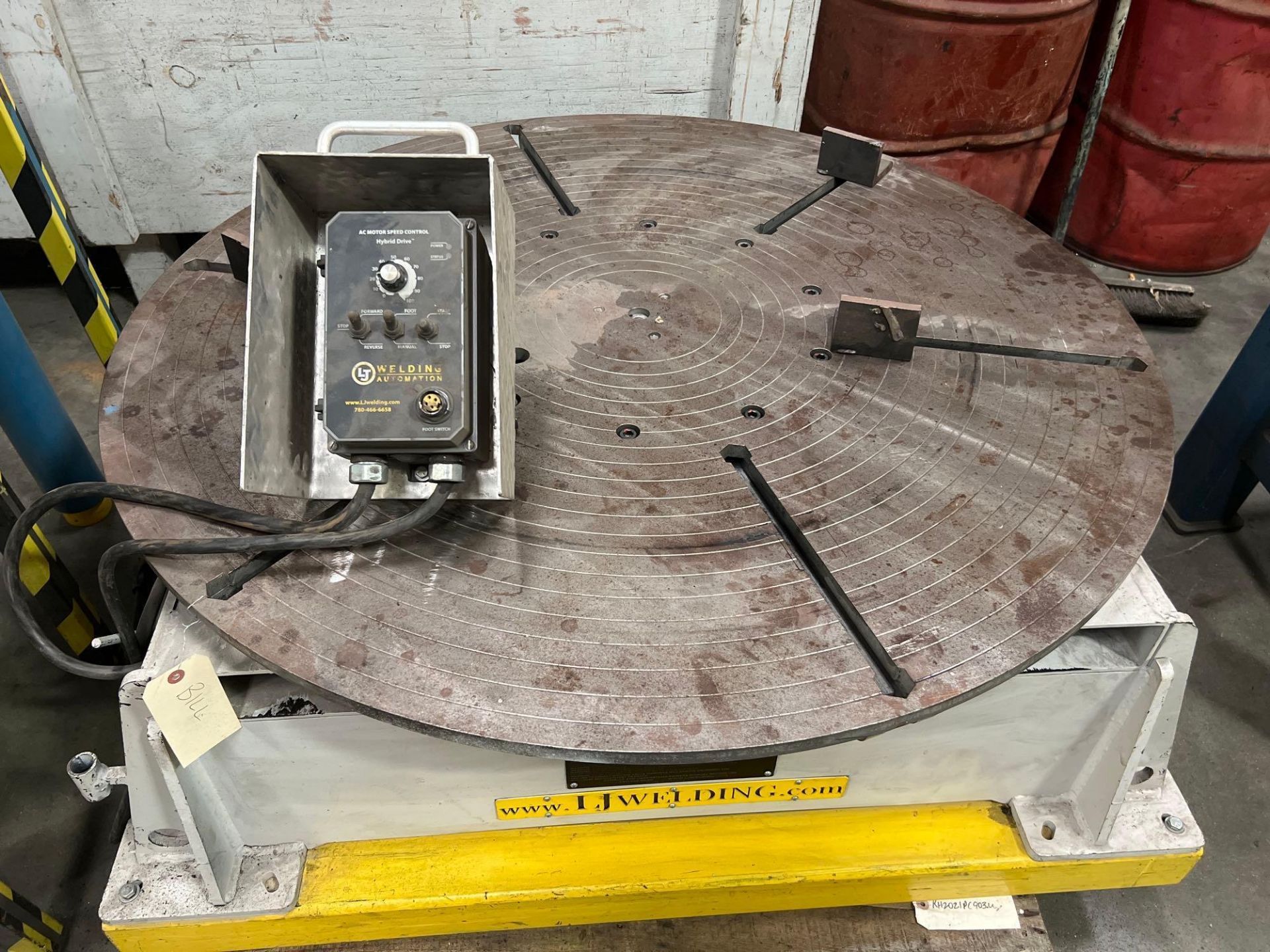48” LJ Welding Turn Table, Model TRN10-200 Turntable , S/N 034, 20,000 ...
