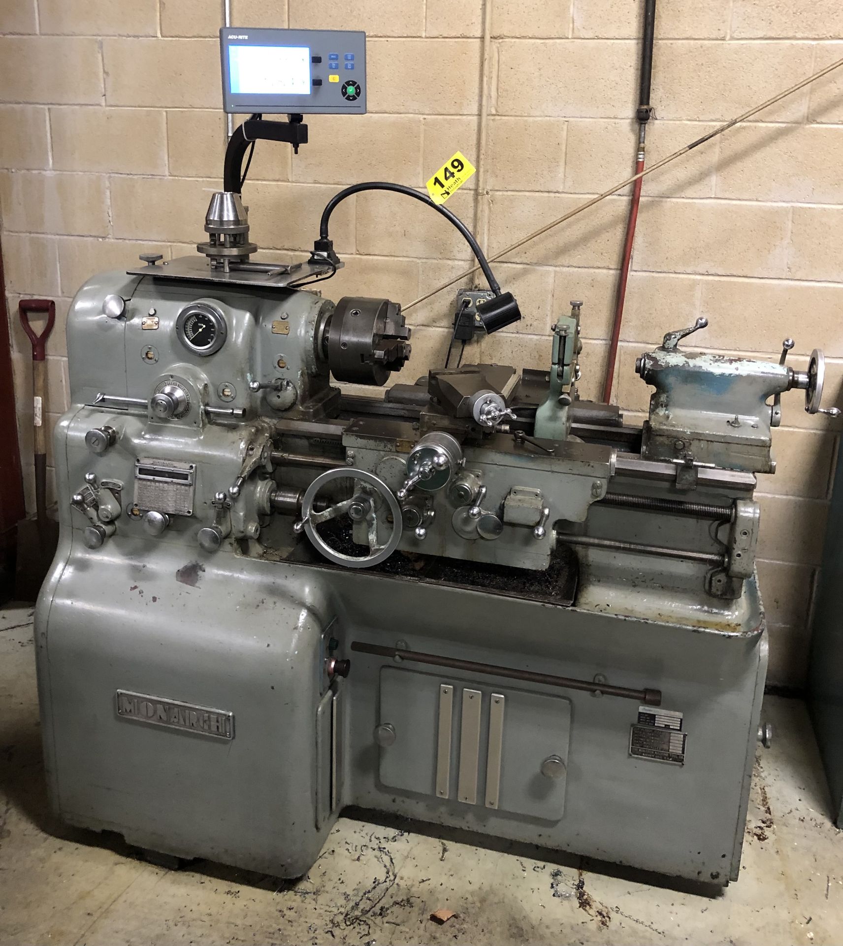 Lathe | Monarch Model 10EE 12 1/2" x 20" Variable Speed Drive Precision ...