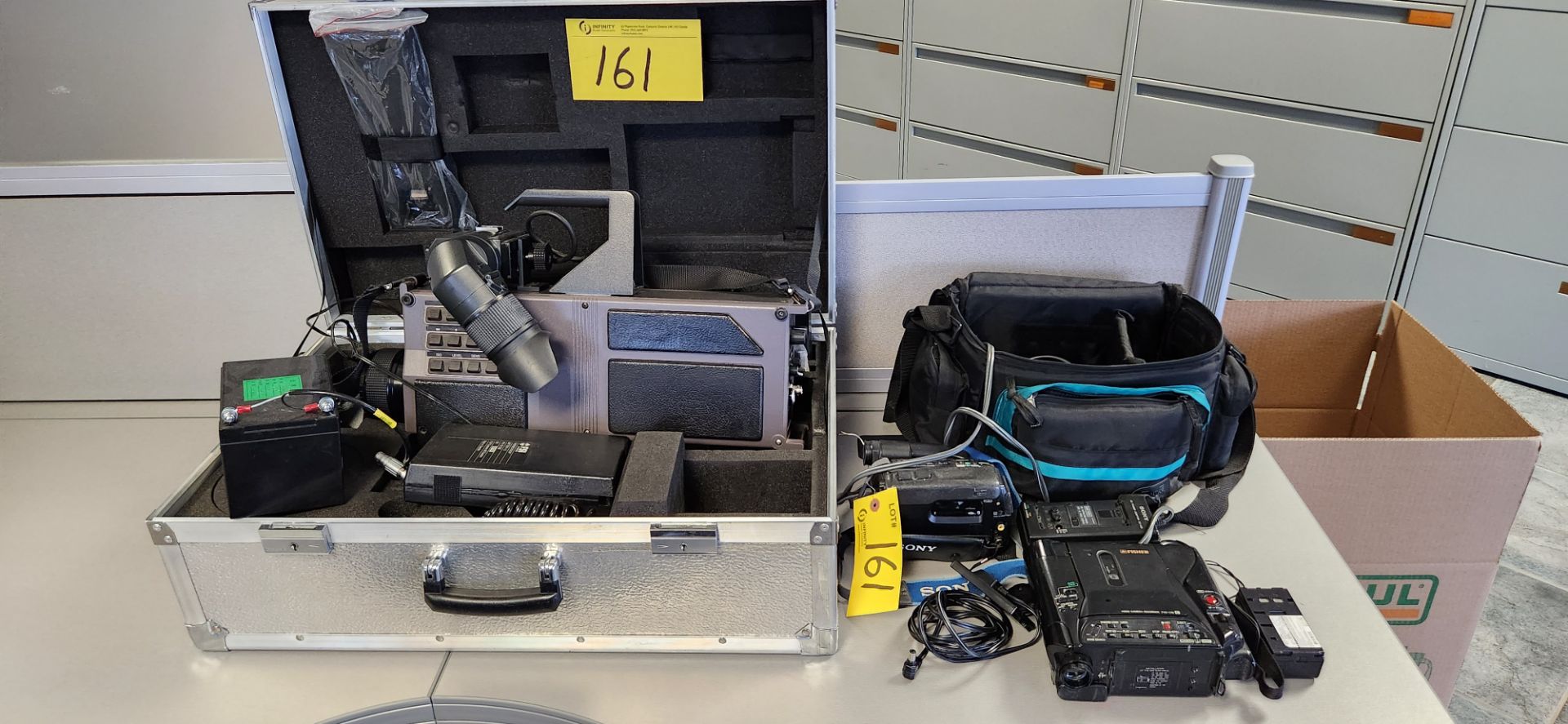 AGEMA THERMOVISION INFRARED RECORDING KIT W/ ADDITIONAL CAMERA KIT