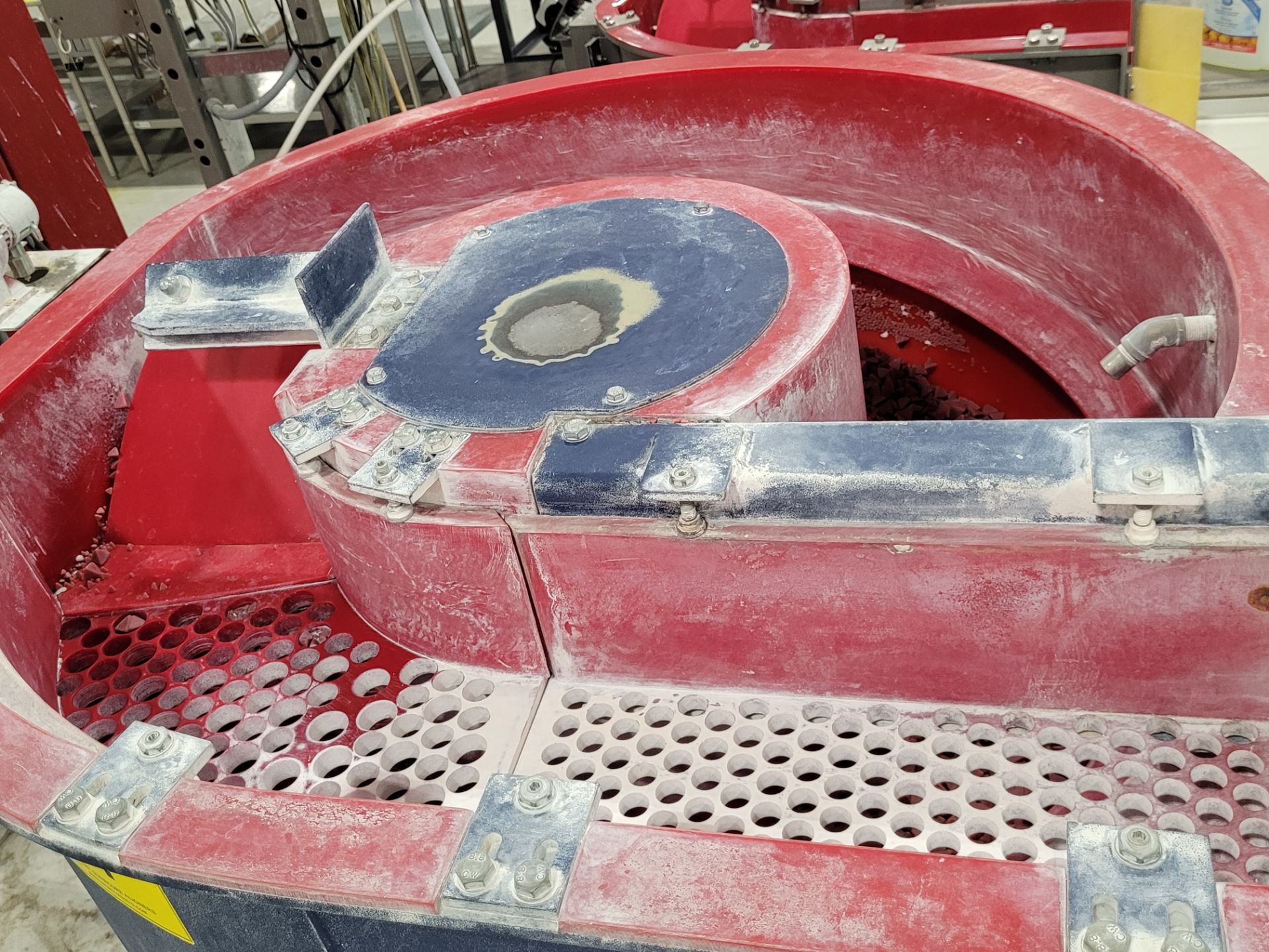 2016 WALTHER TROWAL CB 200 CIRCULAR VIBRATORY FINISHER, S/N 121-01346 ...