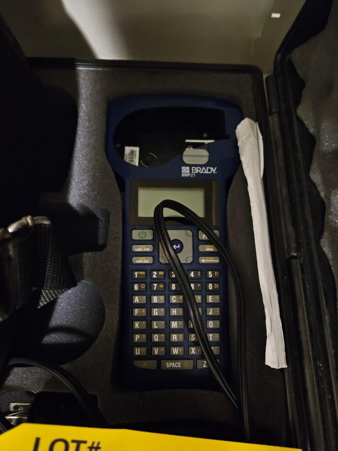 LOT OF BROTHER P-TOUCH EDGE LABEL PRINTER, DYMO RHINO PRO 5000 LABEL ...