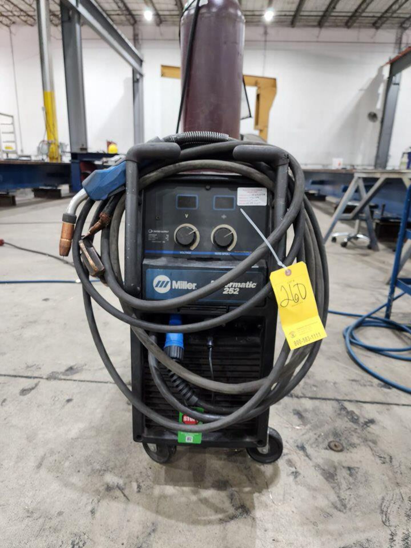 Miller Millermatic 252 Mig Welder 230/460/575V, 1PH, 60HZ, 7.5kW ...
