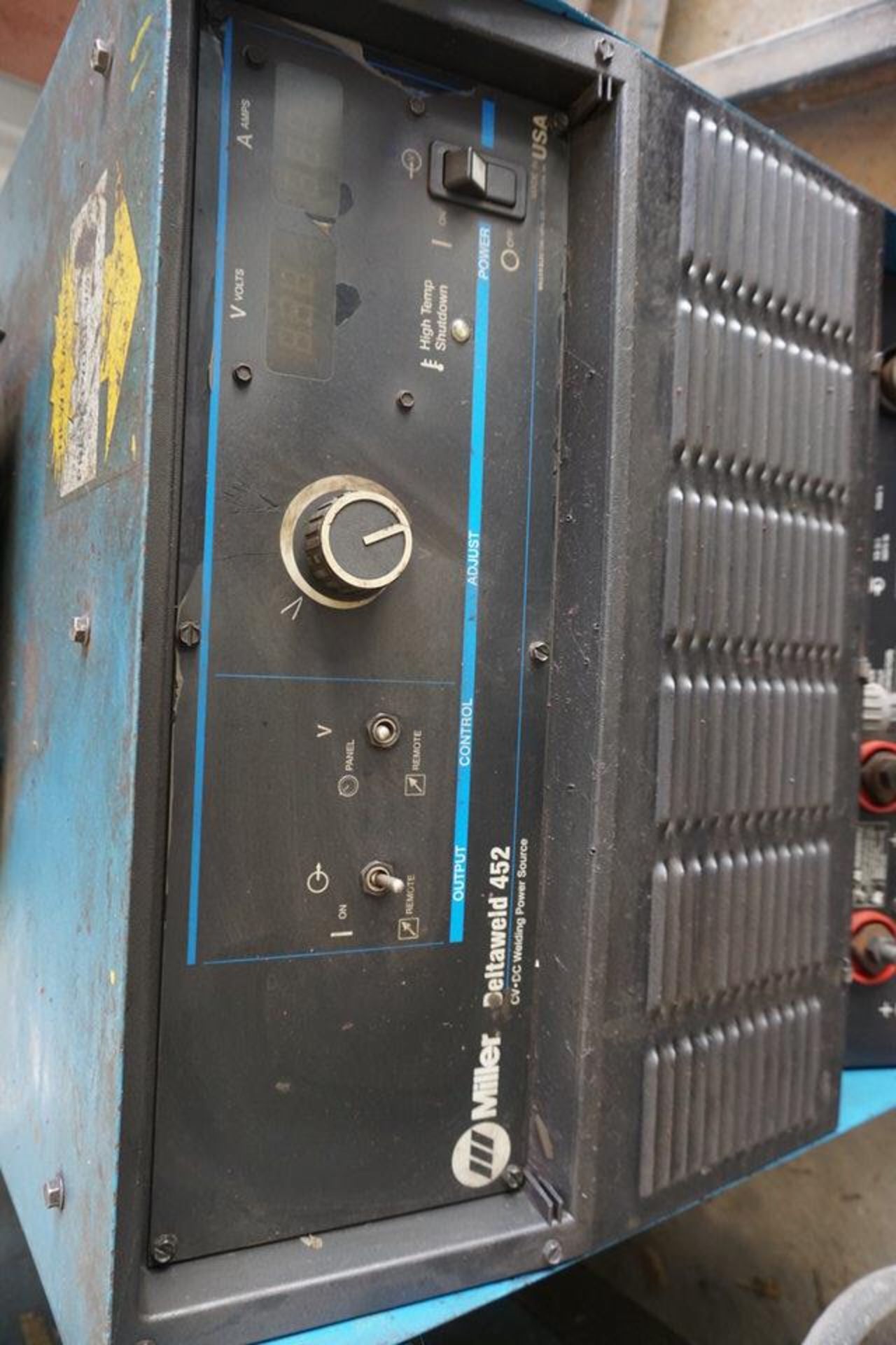 Miller Deltaweld 452 Welding Power Source w/ Miller 60 Serie Wire ...