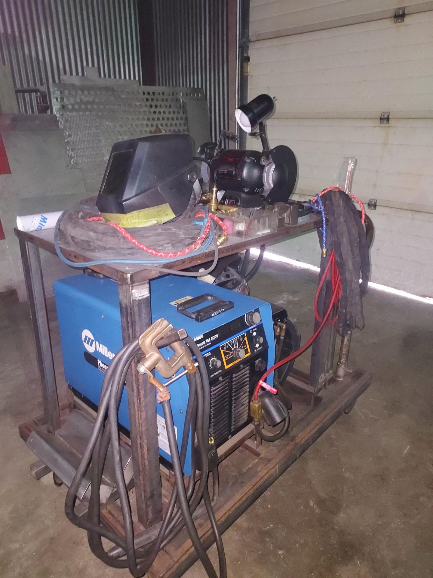 Miller Phoenix 456 CC/CV DC Inverter Arc Welder s/n KK022006 with ...