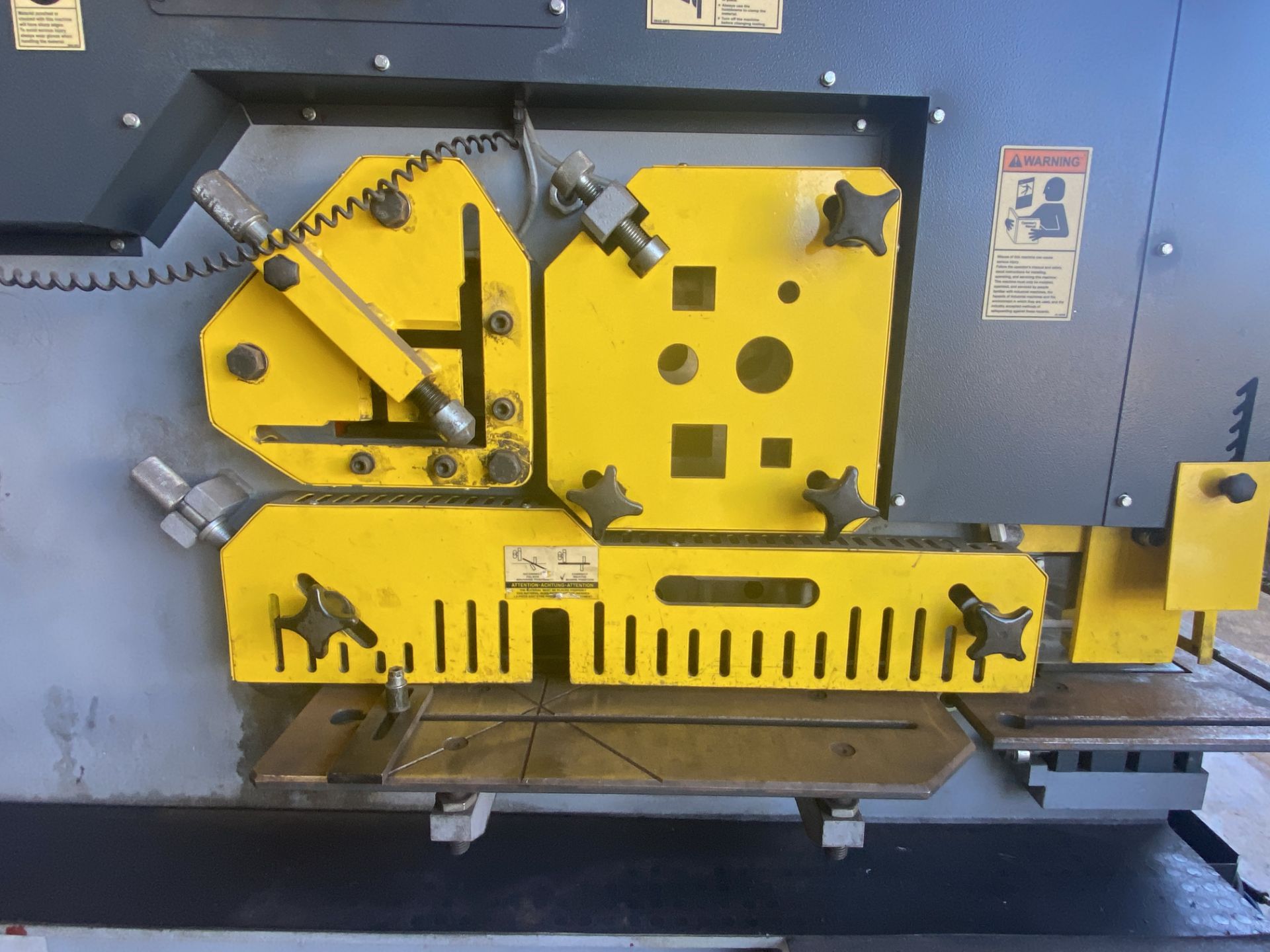 2018 Amada Marvel Spartan SIW126D Iron Worker s/n 209, 126 Ton, Bending Die