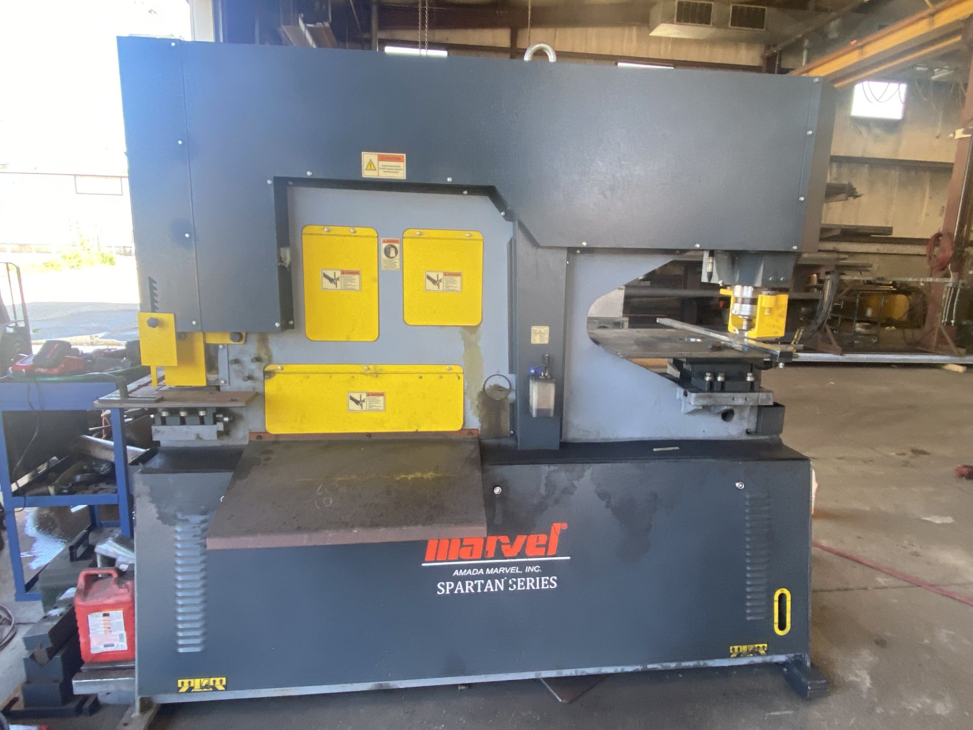 2018 Amada Marvel Spartan SIW126D Iron Worker s/n 209, 126 Ton, Bending Die