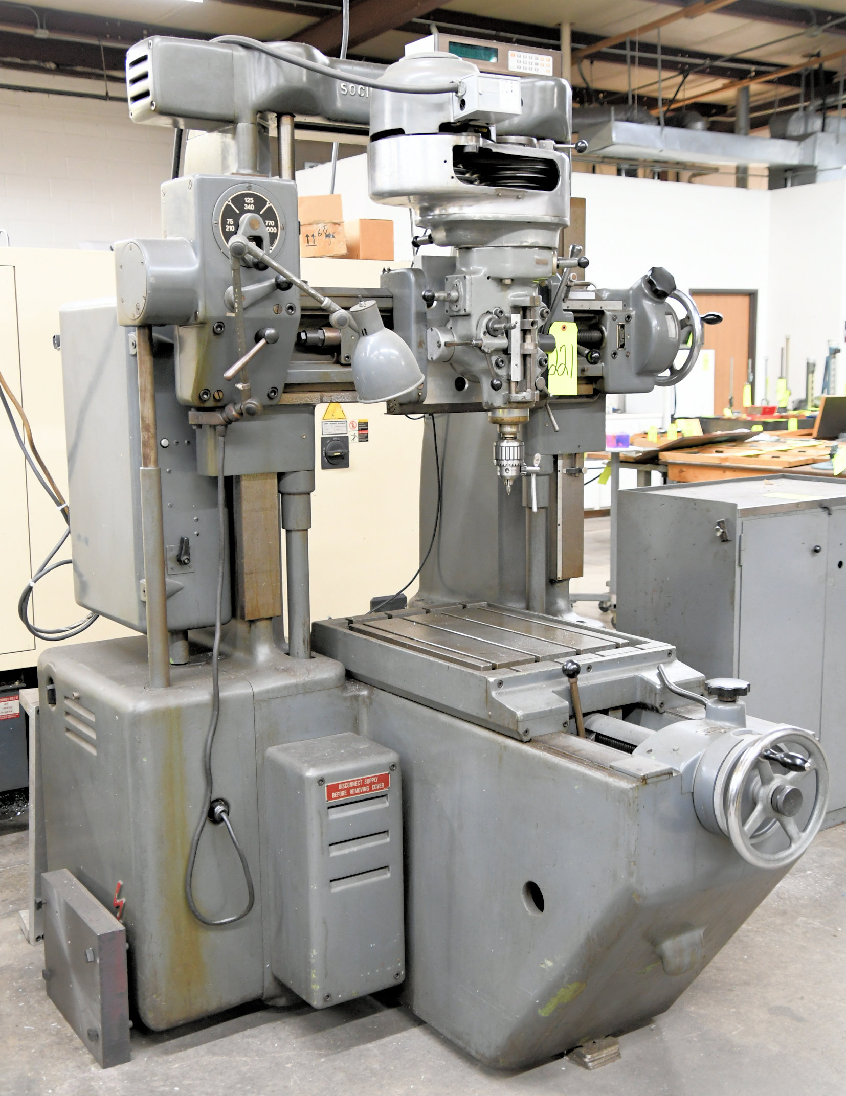 Société Genevoise (SIP) Type MP-3K, Jig Boring Machine, S/n 5503, Sokki ...