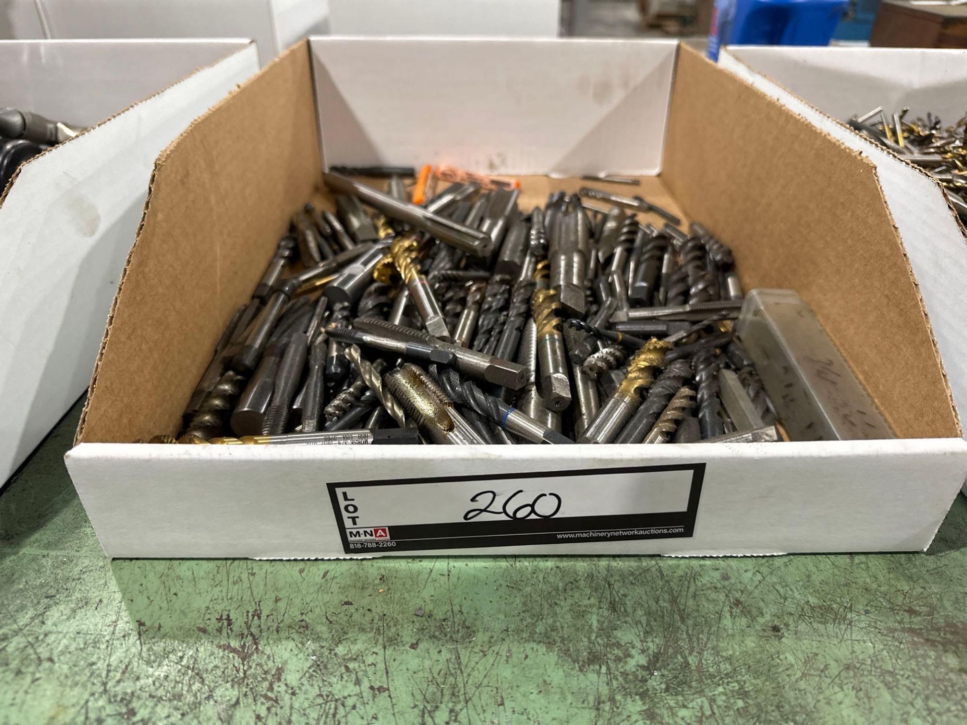{ Group of lots: 259, 260, 261, 262 } Assorted Insert Screws and ...