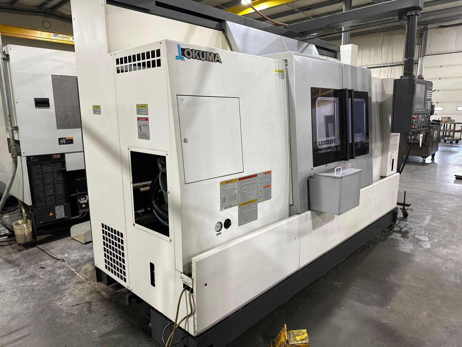 Okuma LB3000EXII-MYW 800 CNC Lathe, OSP-P300L Control, Milling, C & Y ...
