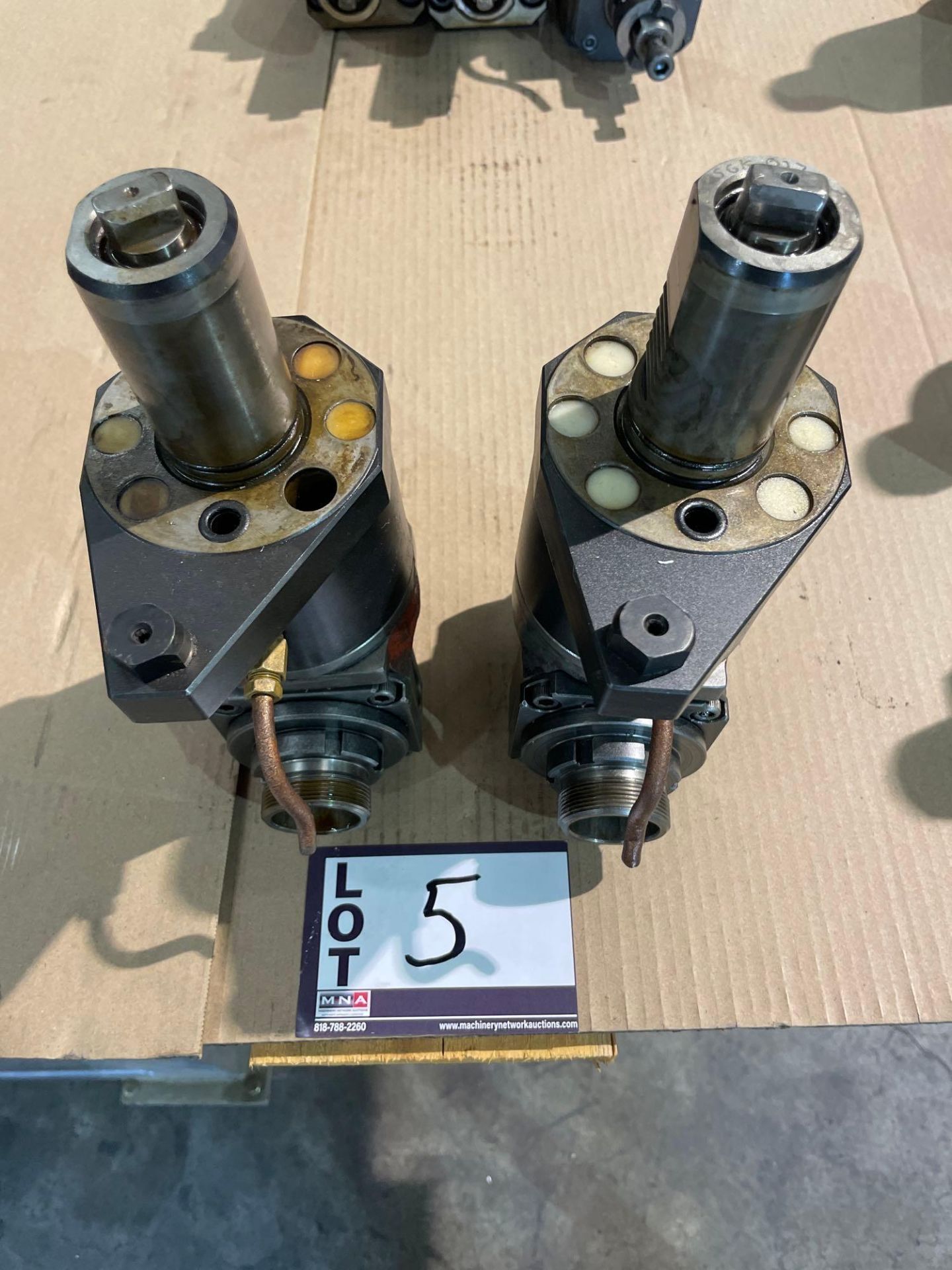 (2) Mazak Multiplex 6200 Horizontal ER32 Live Tool Holder