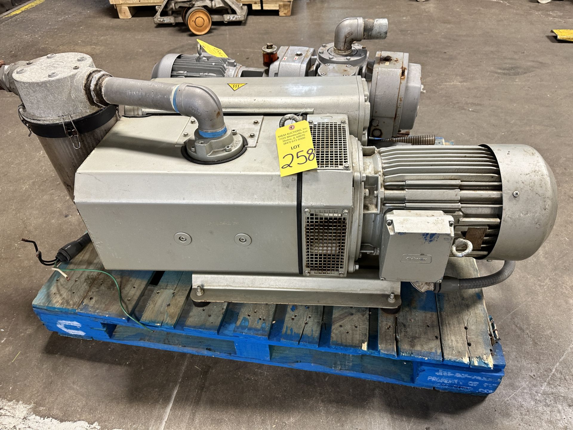 PVR, Mdl. EU300, SN IT1845N025 Vacuum Pump, 300 CFM, 10HP motor, 230 ...