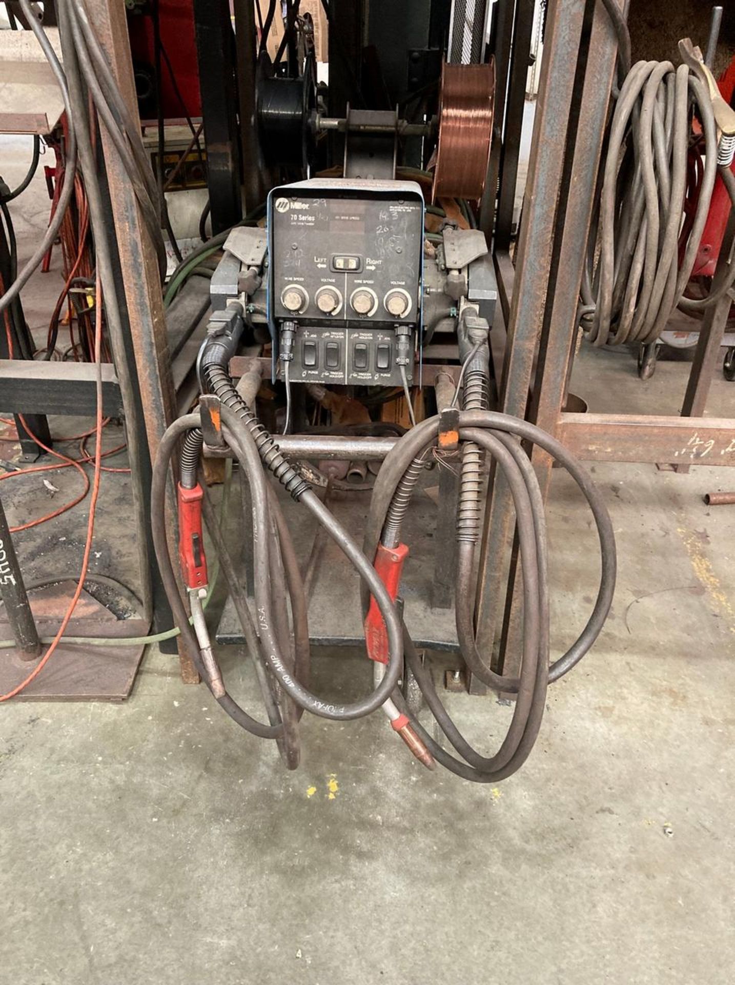 { Choice of lots: 244, 253, 259 } 2011 Miller Dimension NT450 450 Amp ...