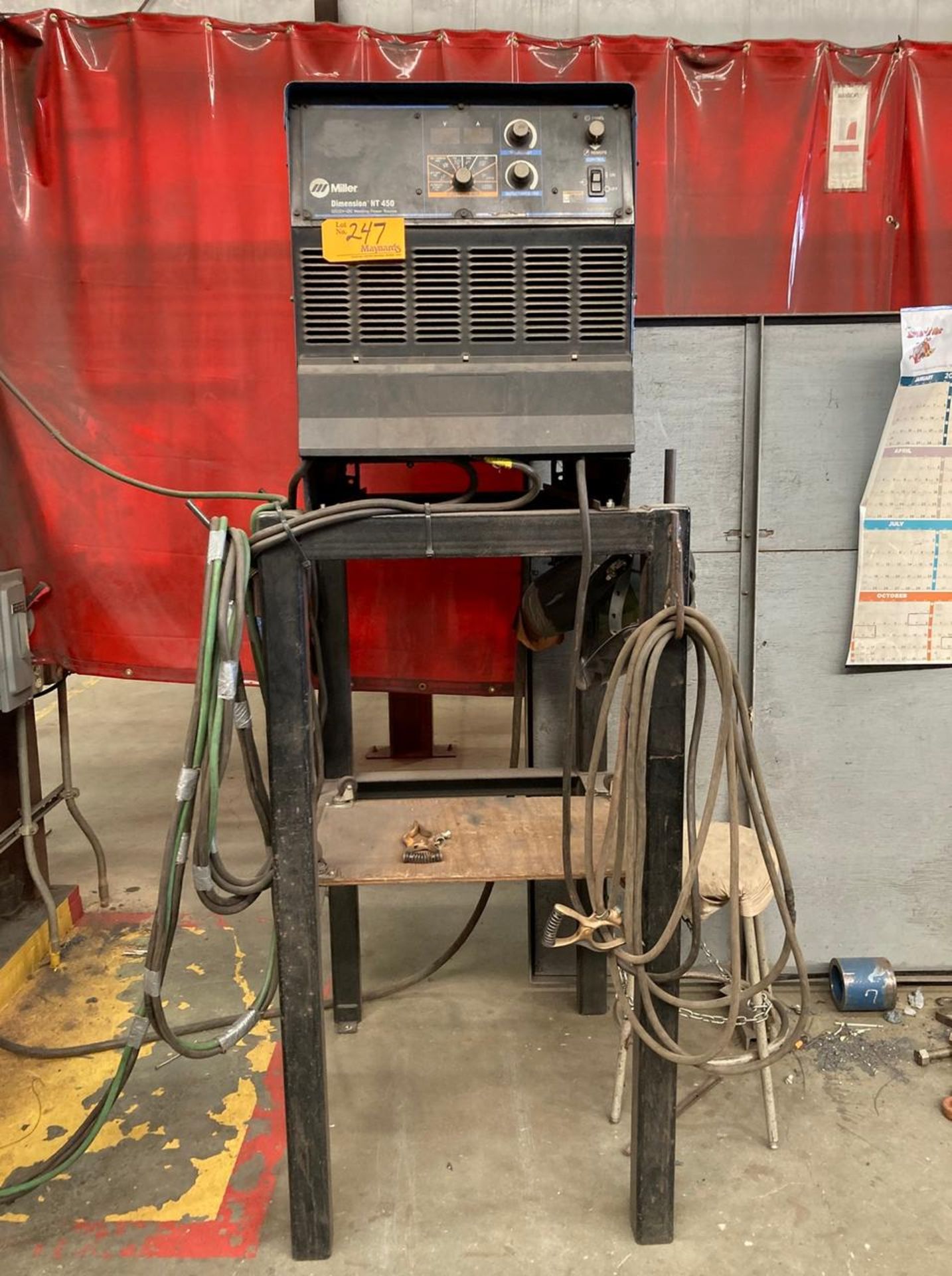 { Choice of lots: 242, 245, 247 } 2013 Miller Dimension NT450 450 Amp ...