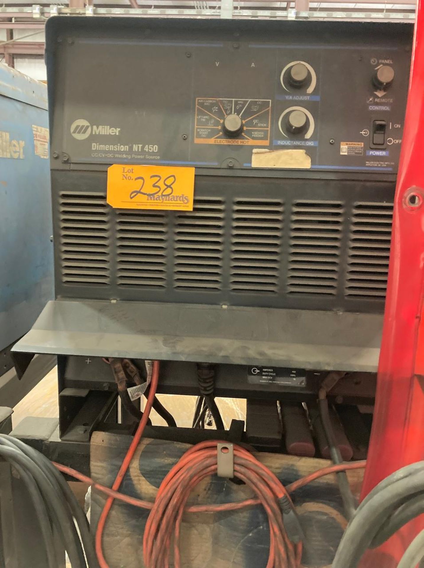 { Choice of lots: 238, 239 } 2013 Miller Dimension NT450 450 Amp Multi ...