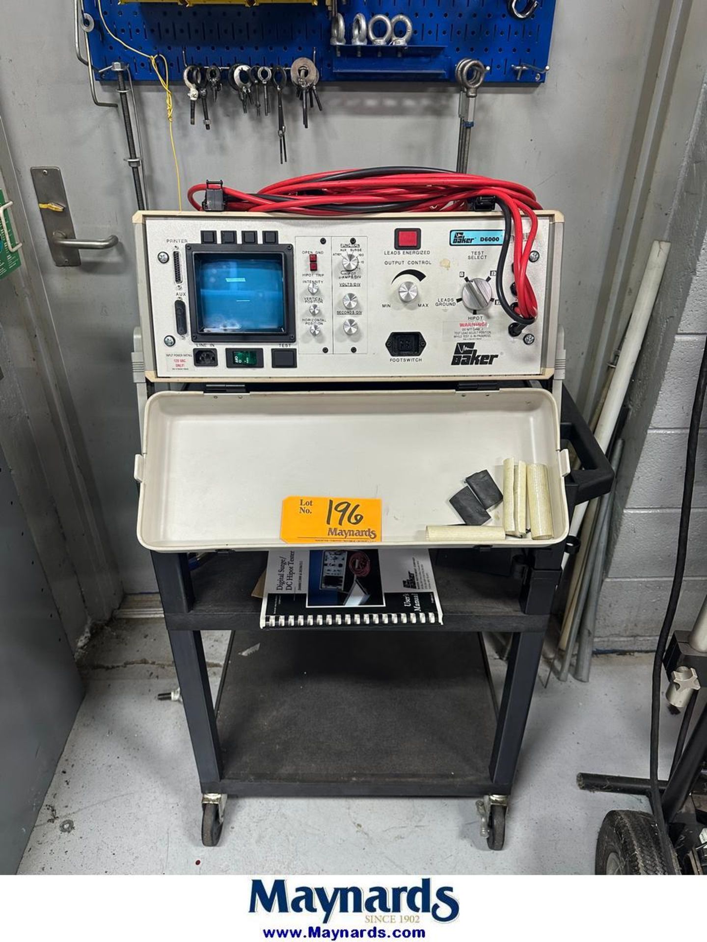 Baker D6000 Digital Surge/ DC Hipot Electrical Tester