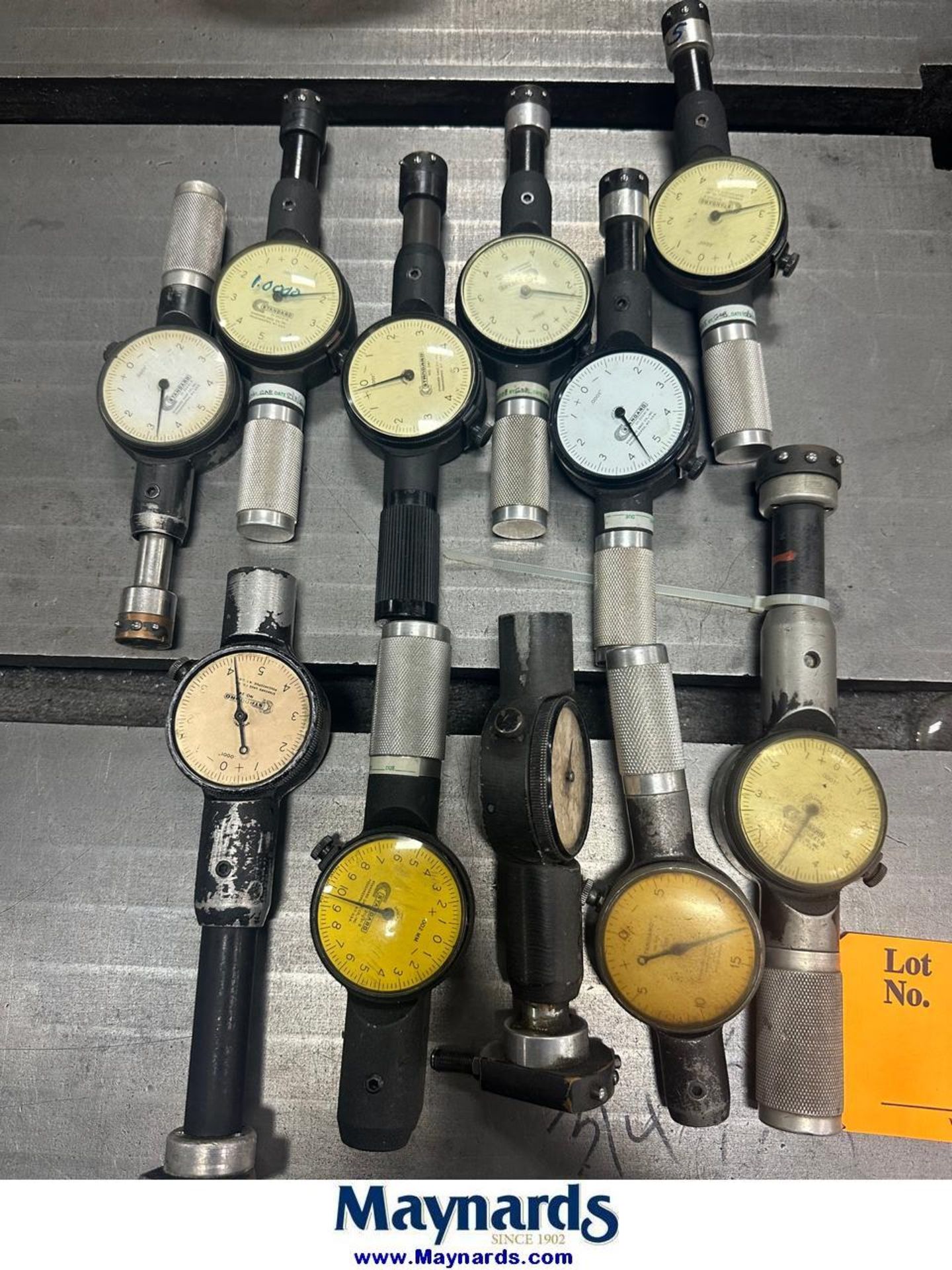 Standard Gage (11) Assorted Dial Bore Gages