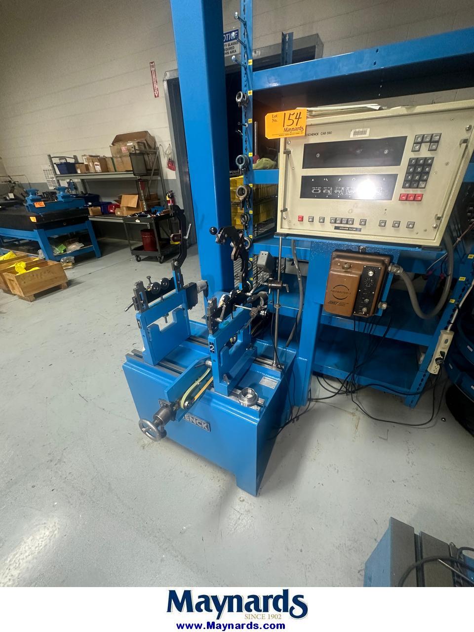 Schenck H2B Balancing Machine Schenck CAB 590 Controller, CMC ...