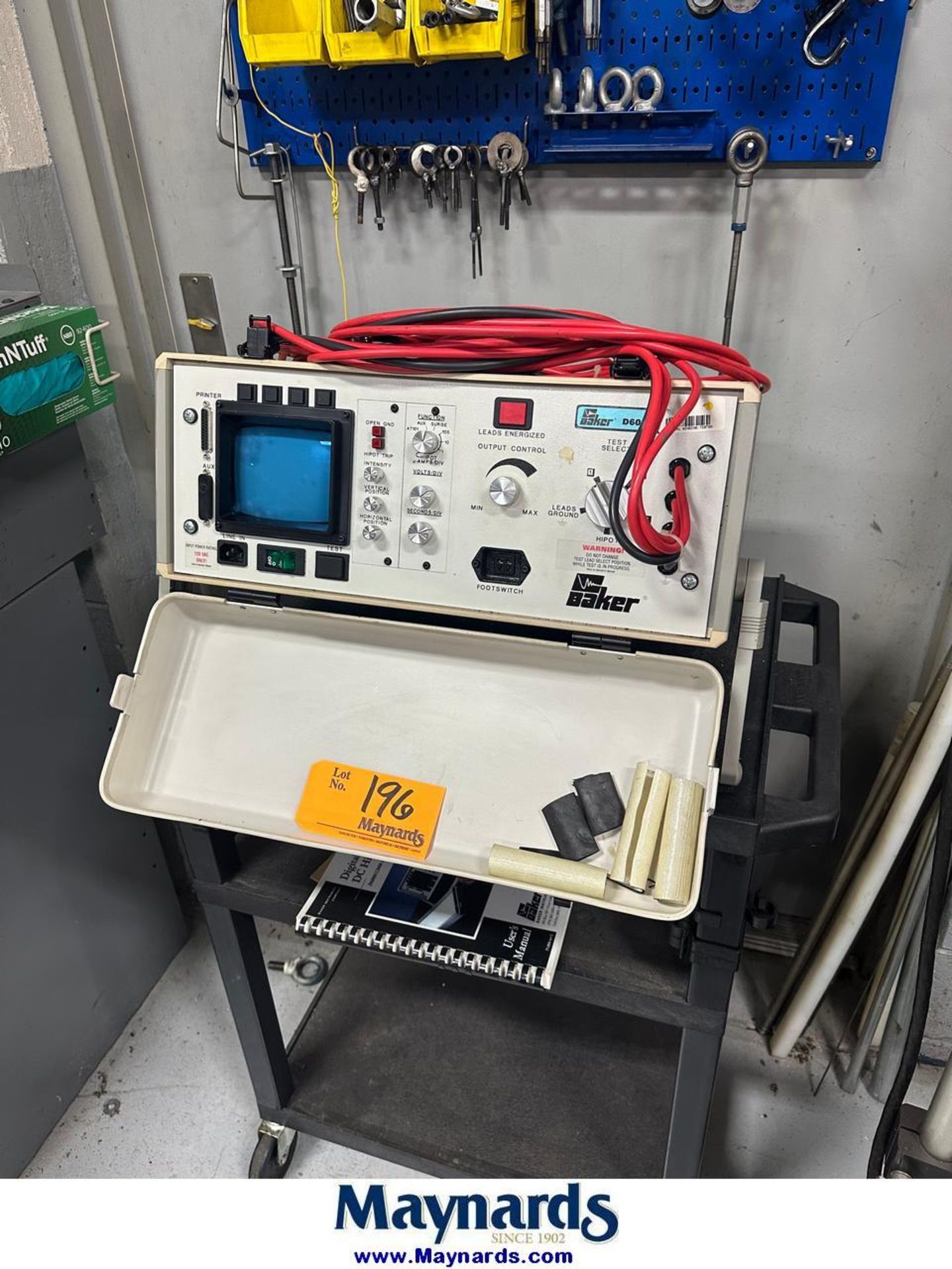Baker D6000 Digital Surge/ DC Hipot Electrical Tester