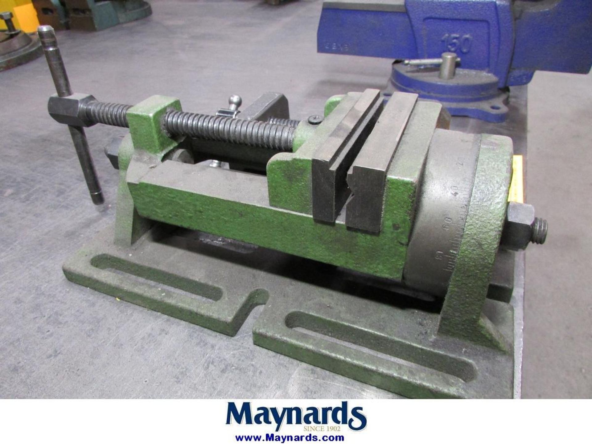 4" Tilting Machine Vise with 4" Machine Vise