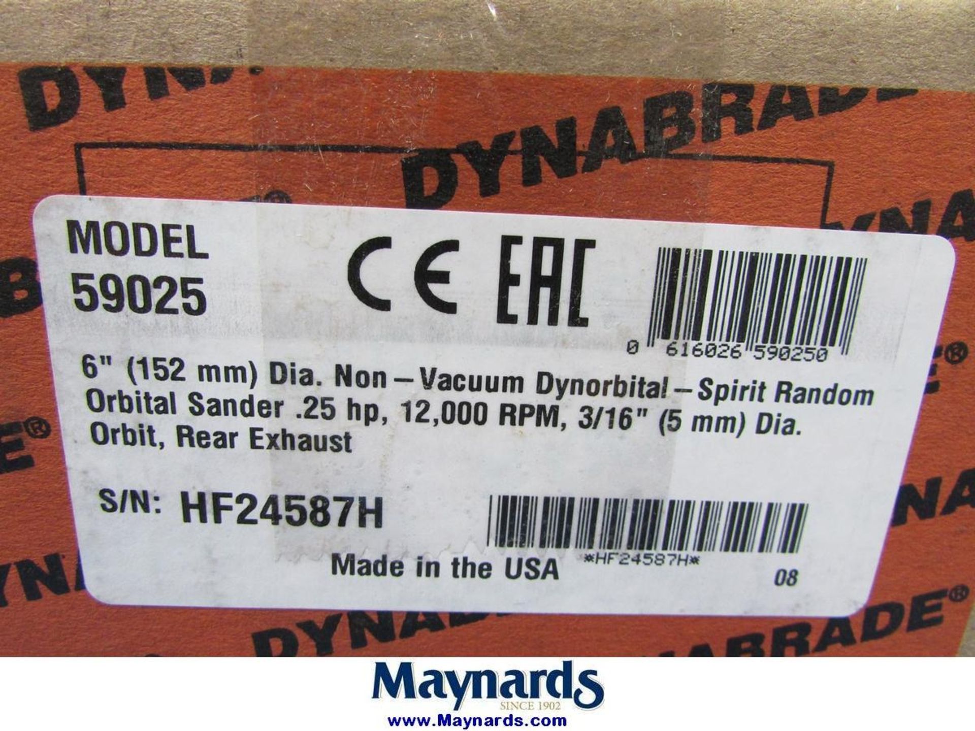{ Choice of lots: 116, 117, 118 } Dynabrade 59025 (6) Unused 6 ...