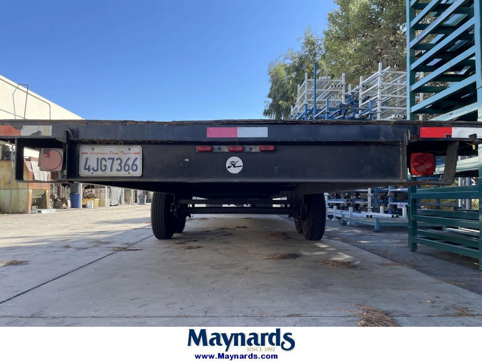 Ronco 8' x 28' T/A Flat Bed Trailer S/N VIN 1R9UE28296V252325 [Loc ...