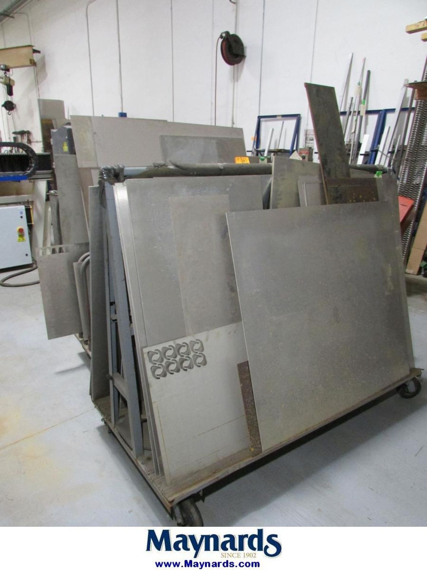 (2) Panel Carts with Assorted Sheet Stock
