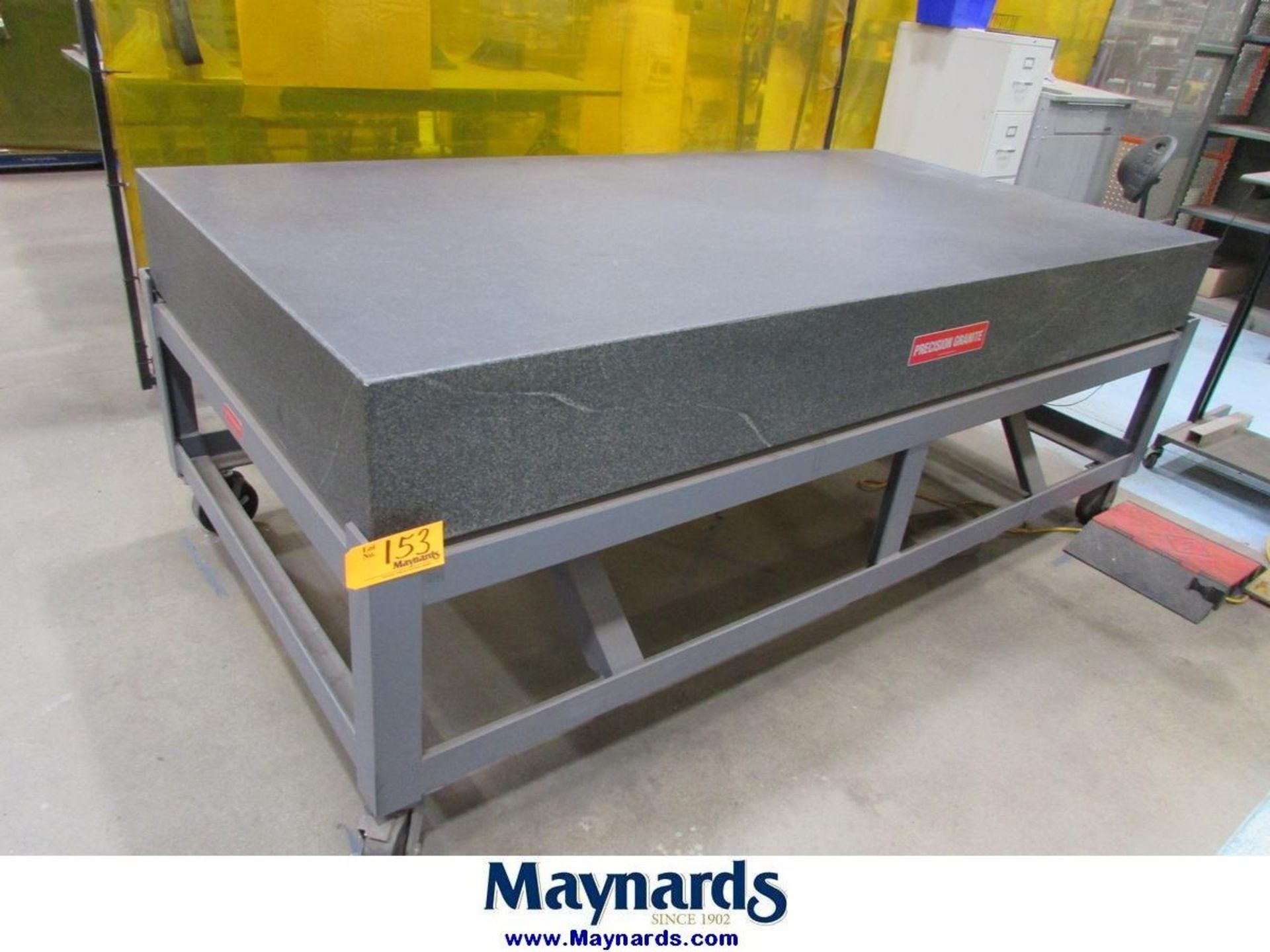 { Choice of lots: 153, 153A } Precision Granite 96"x48"x10" Granite ...