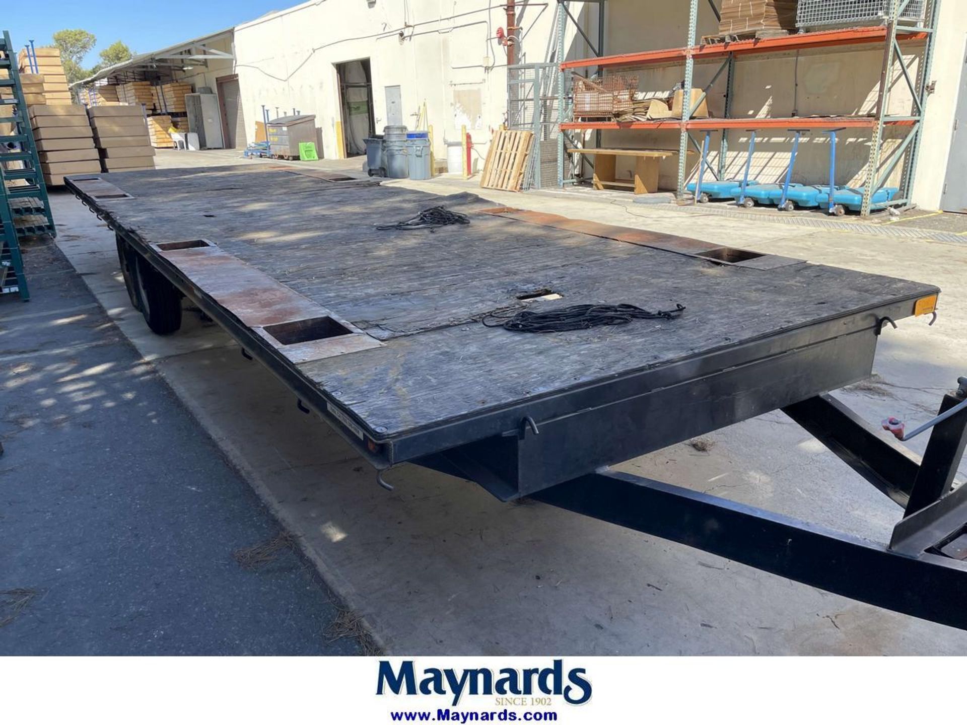 Ronco 8' x 28' T/A Flat Bed Trailer S/N VIN 1R9UE28296V252325 [Loc ...
