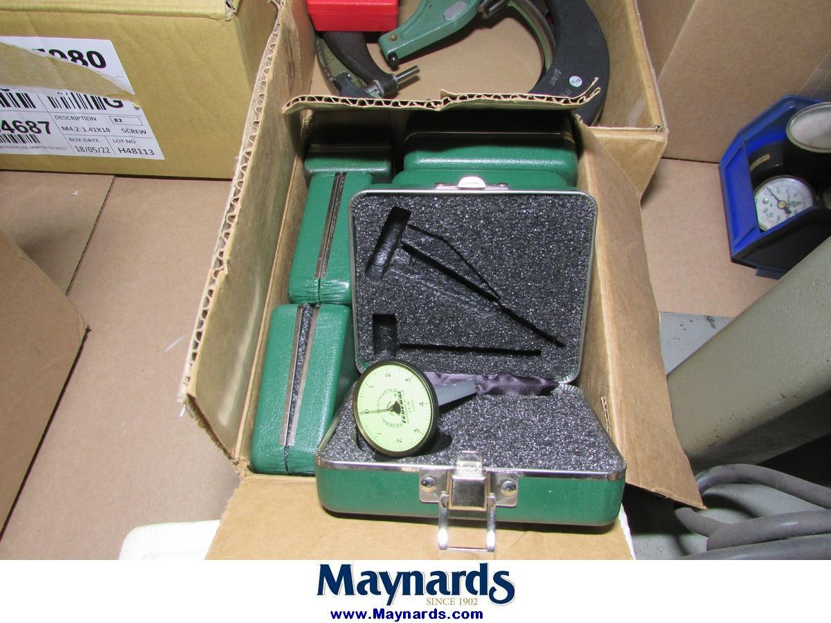 Pallet of Assorted QC Gages To Include Snap Gages, OD and ID ...