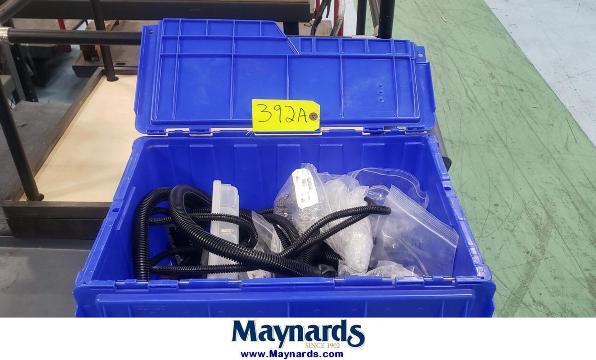 Bin Consisting of Electrical Components including TE Connectors ...