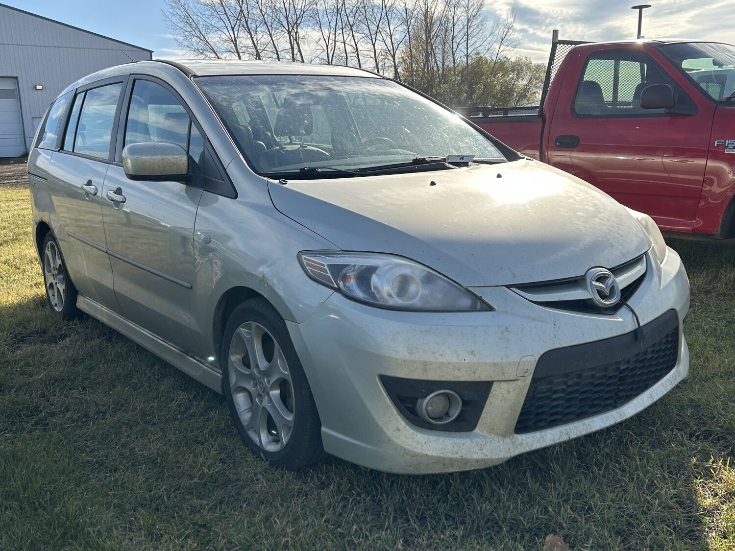 2008 MAZDA 5 MINIVAN, AUTO TRANS, 4 CYL. ENGINE, A/C, RADIO W/CD, TILT ...