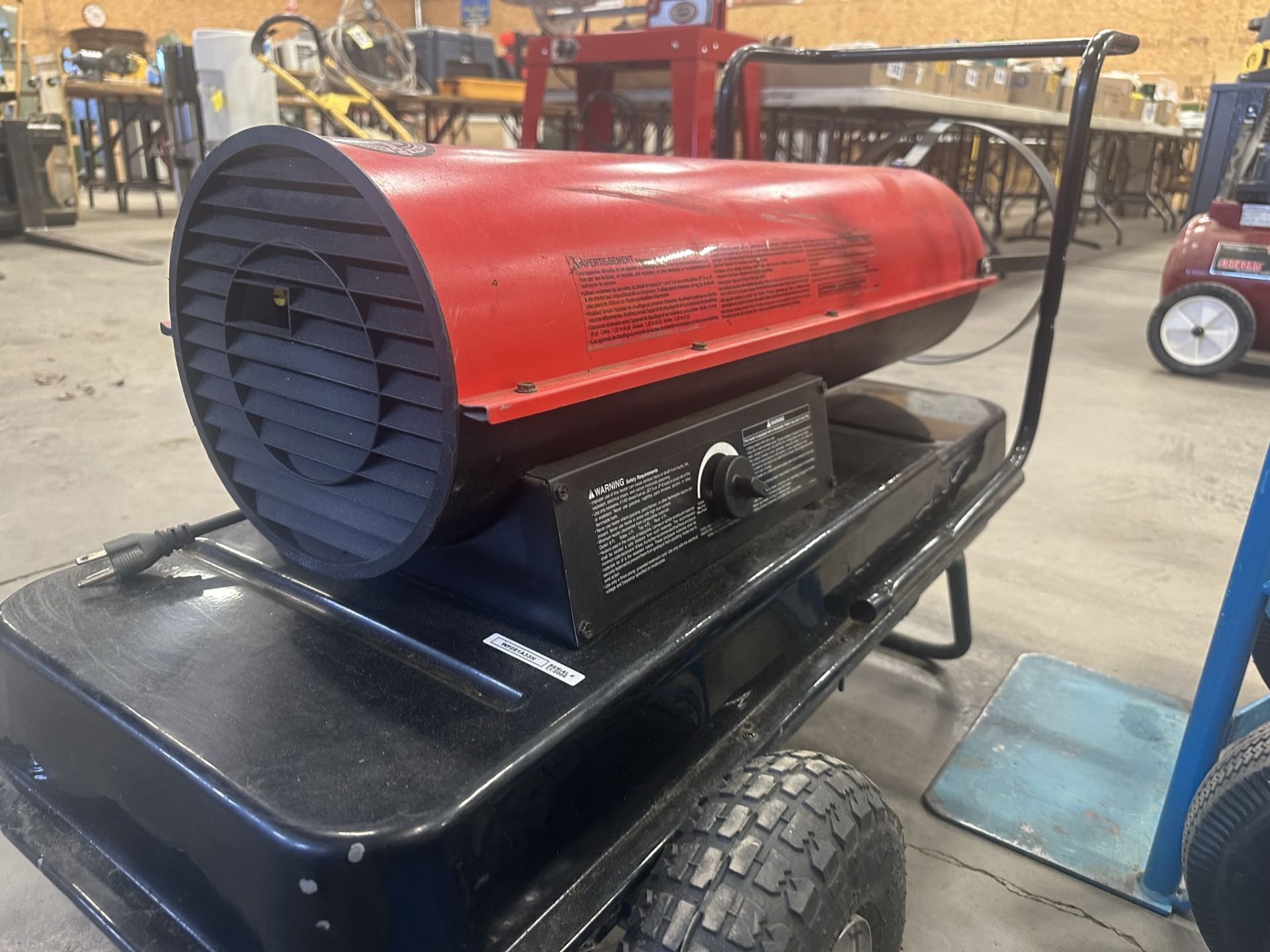 REDDY HEATER PORTABLE CONSTRUCTION HEATER 165,000 BTU