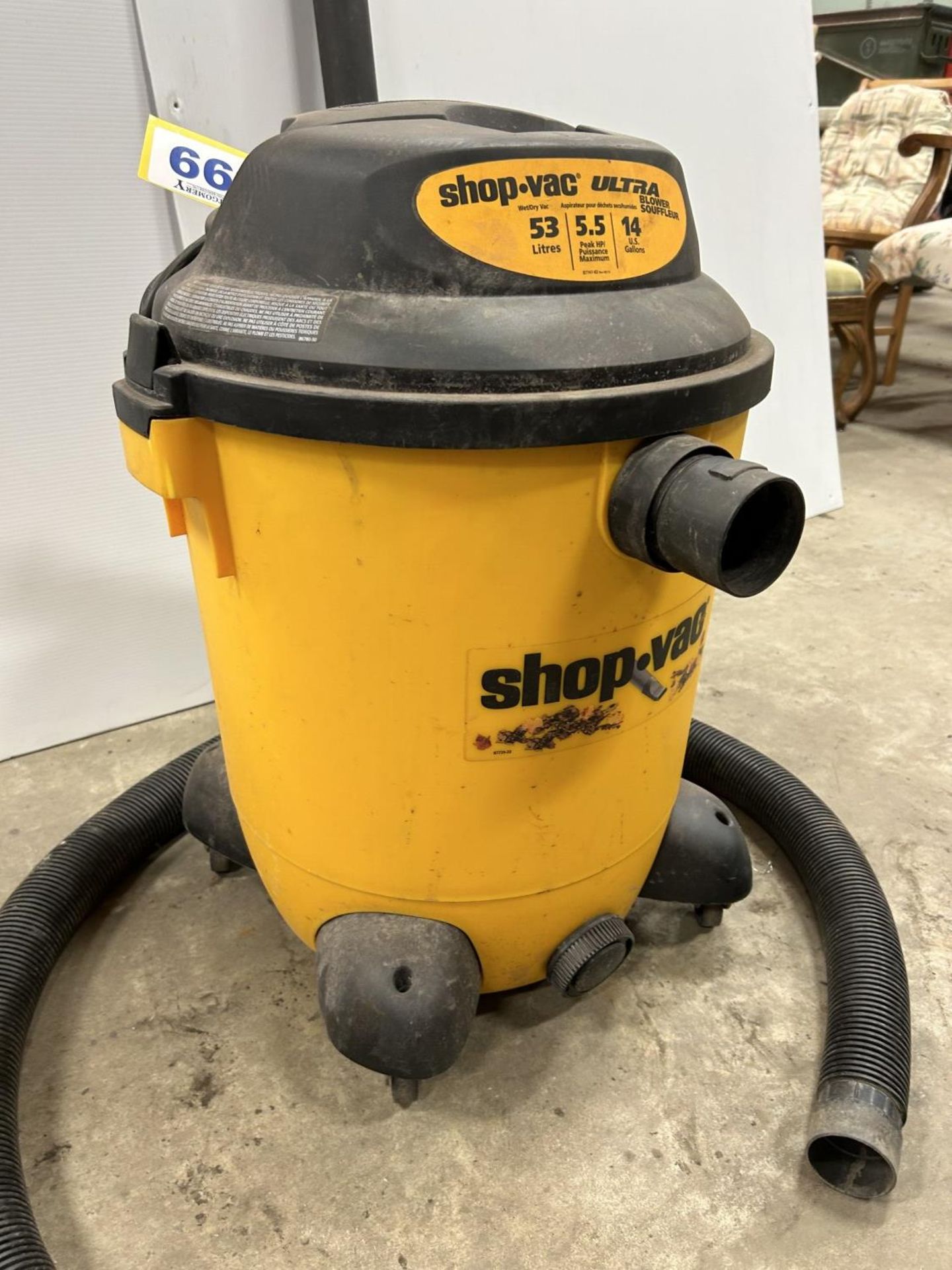 SHOP-VAC 14 GAL. WET/DRY SHOP VACUUM