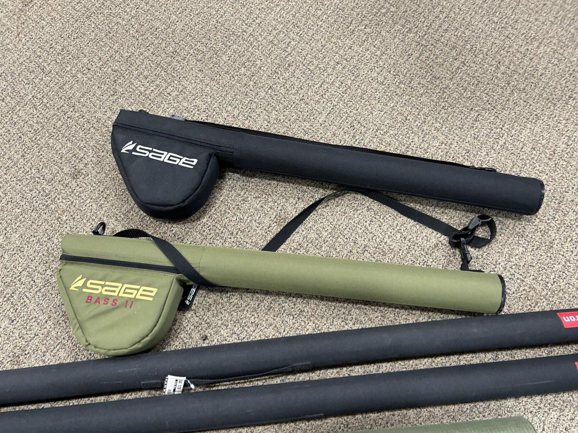 L/O ASSORTED FLY ROD CASES