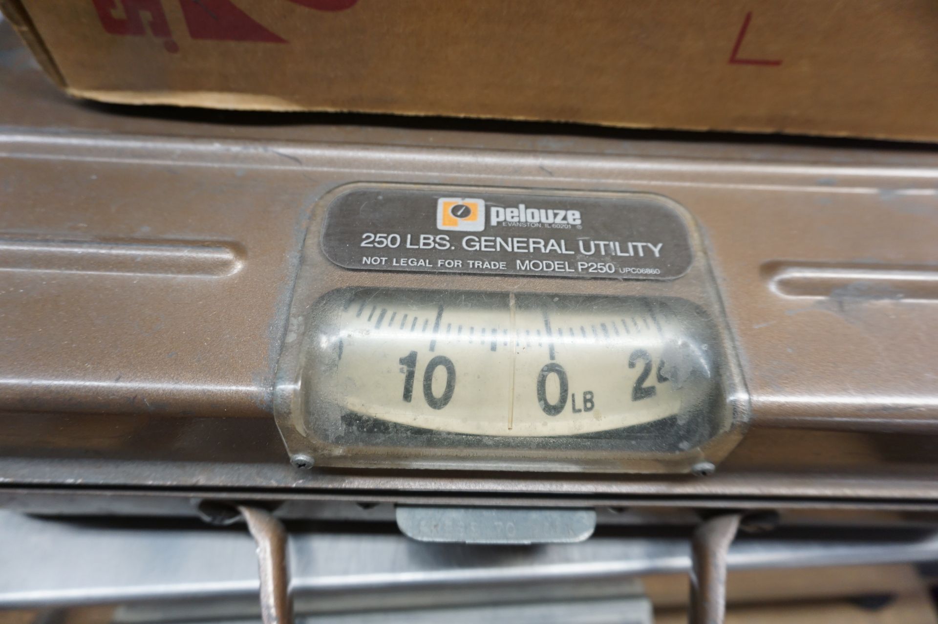 LOT TO INCLUDE: (1) PENNSYLVANIA MODEL 7500 DIGITAL SCALE, (1) PELOUZE ...