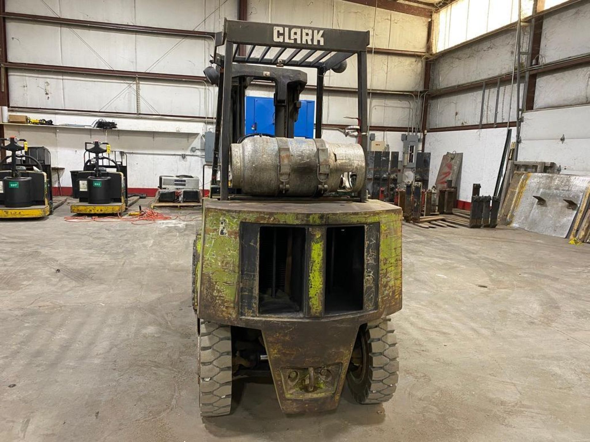 Clark 5,000 LB. Capacity Forklift, Model GPS25MB, S/N GP138MB-0219 ...