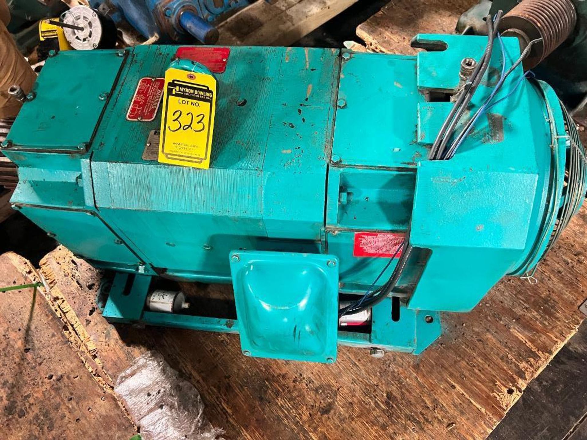 Reliance Electric RPM III DC Motor, Identification No. 01KSK14001F-RX ...