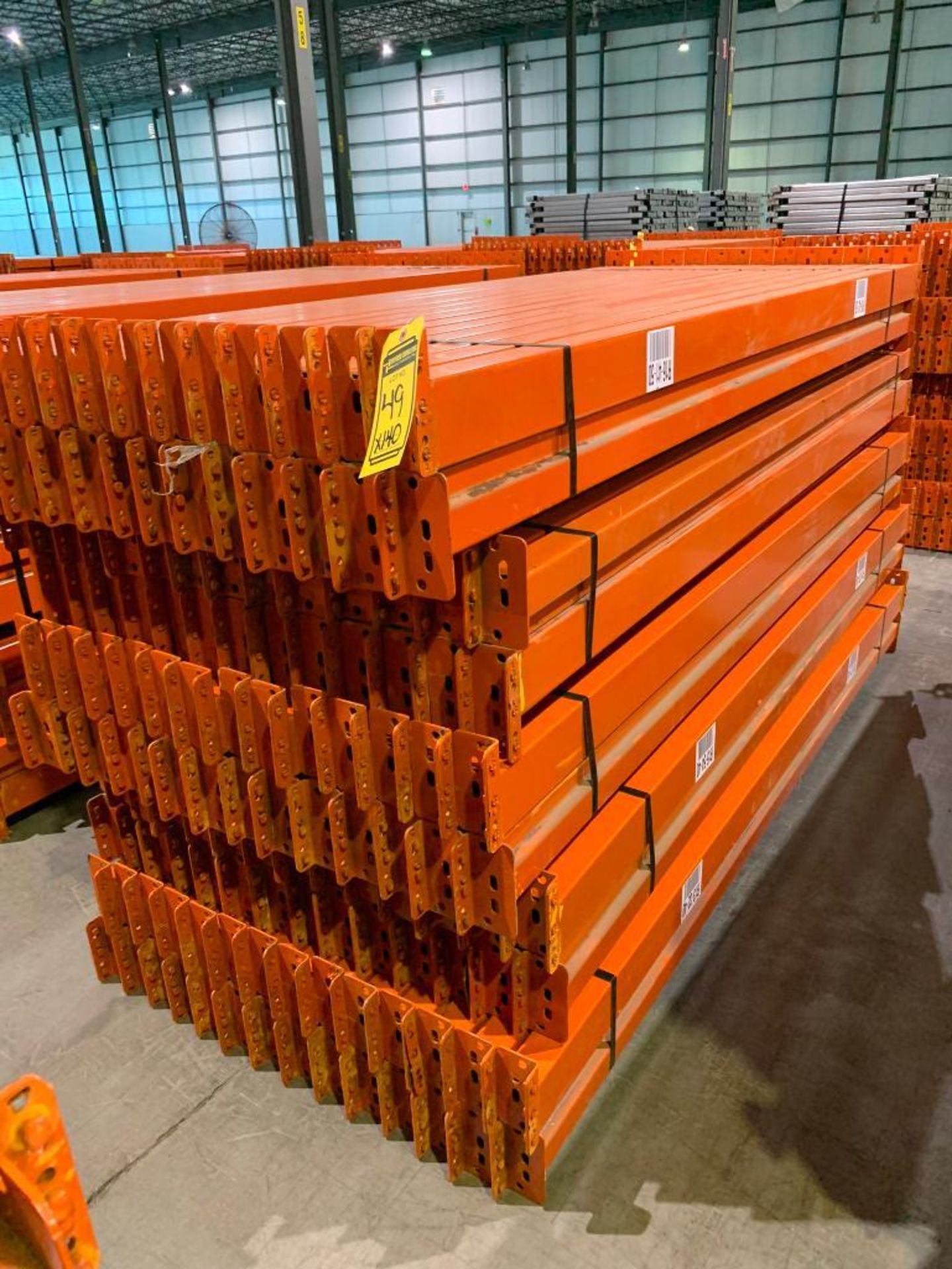 (140x) Teardrop Style Step Beams, 96" X 4" (Location: 314 Jefferson ...