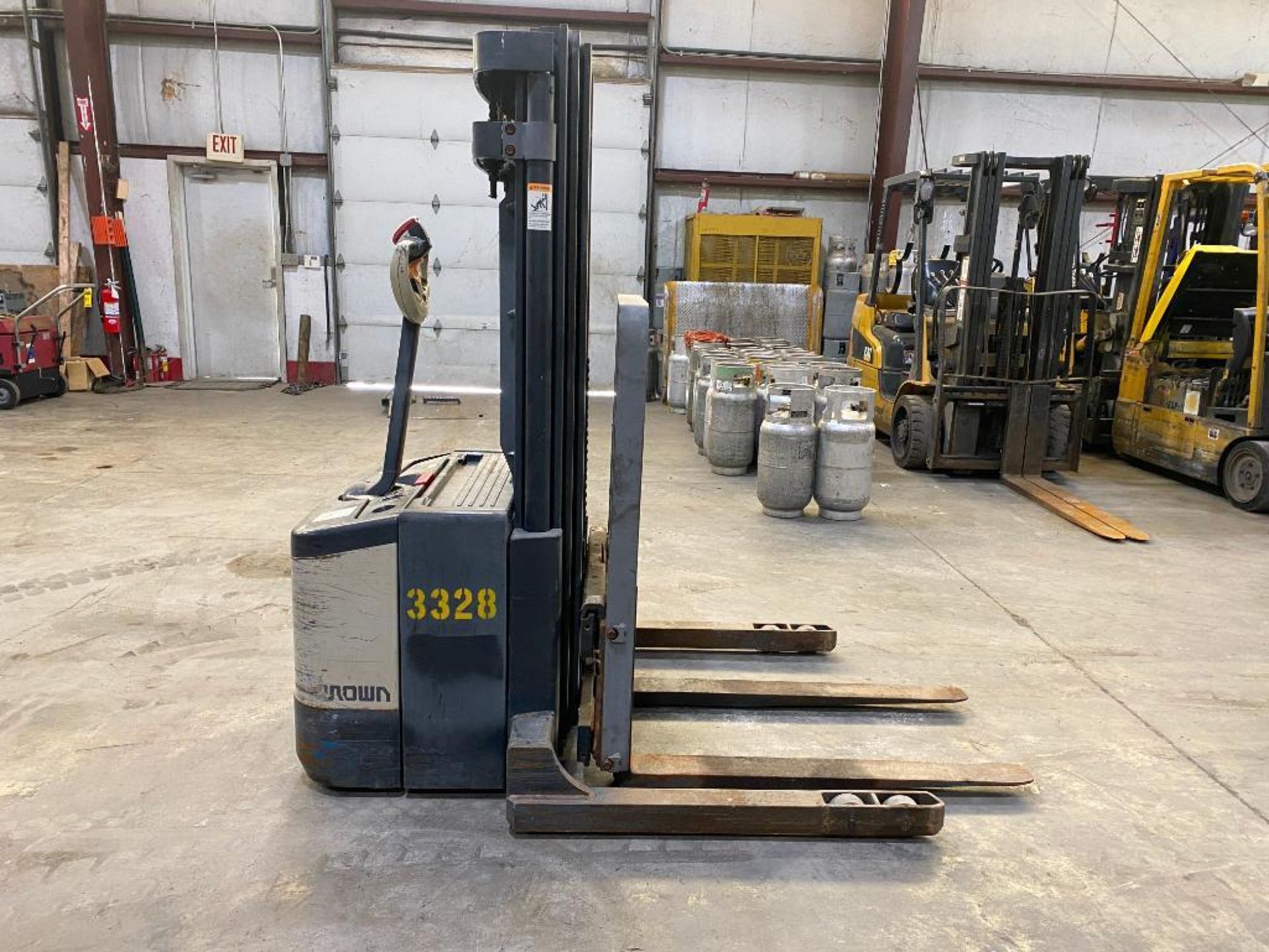 Crown 3,600-LB. Capacity Walk Behind Forklift, Model WS2300, S/N ...