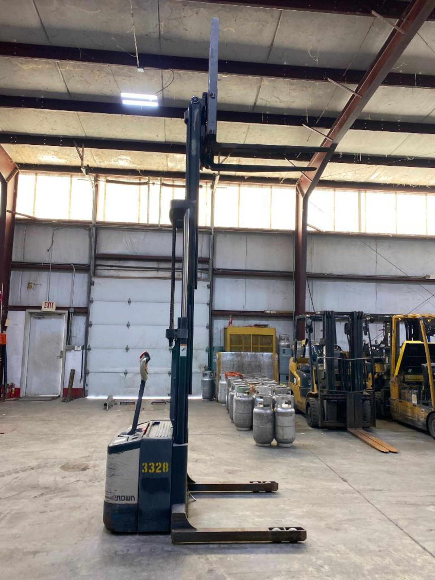 Crown 3,600-LB. Capacity Walk Behind Forklift, Model WS2300, S/N ...