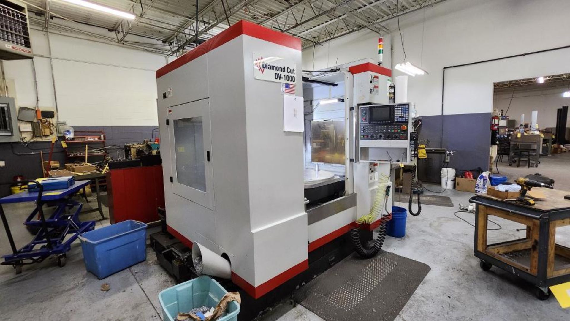 2013 Litz Diamond Cut DV-1000 CNC Vertical Machining Center, S/N ...