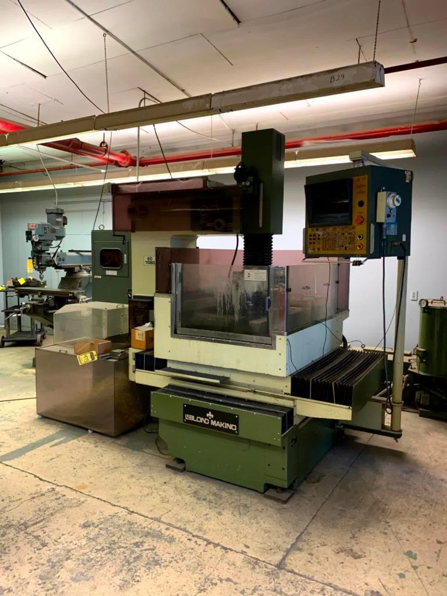 Leblond Makino EC 7050 EDM Machine, Model EC-7050, S/N 230-DN (Location ...