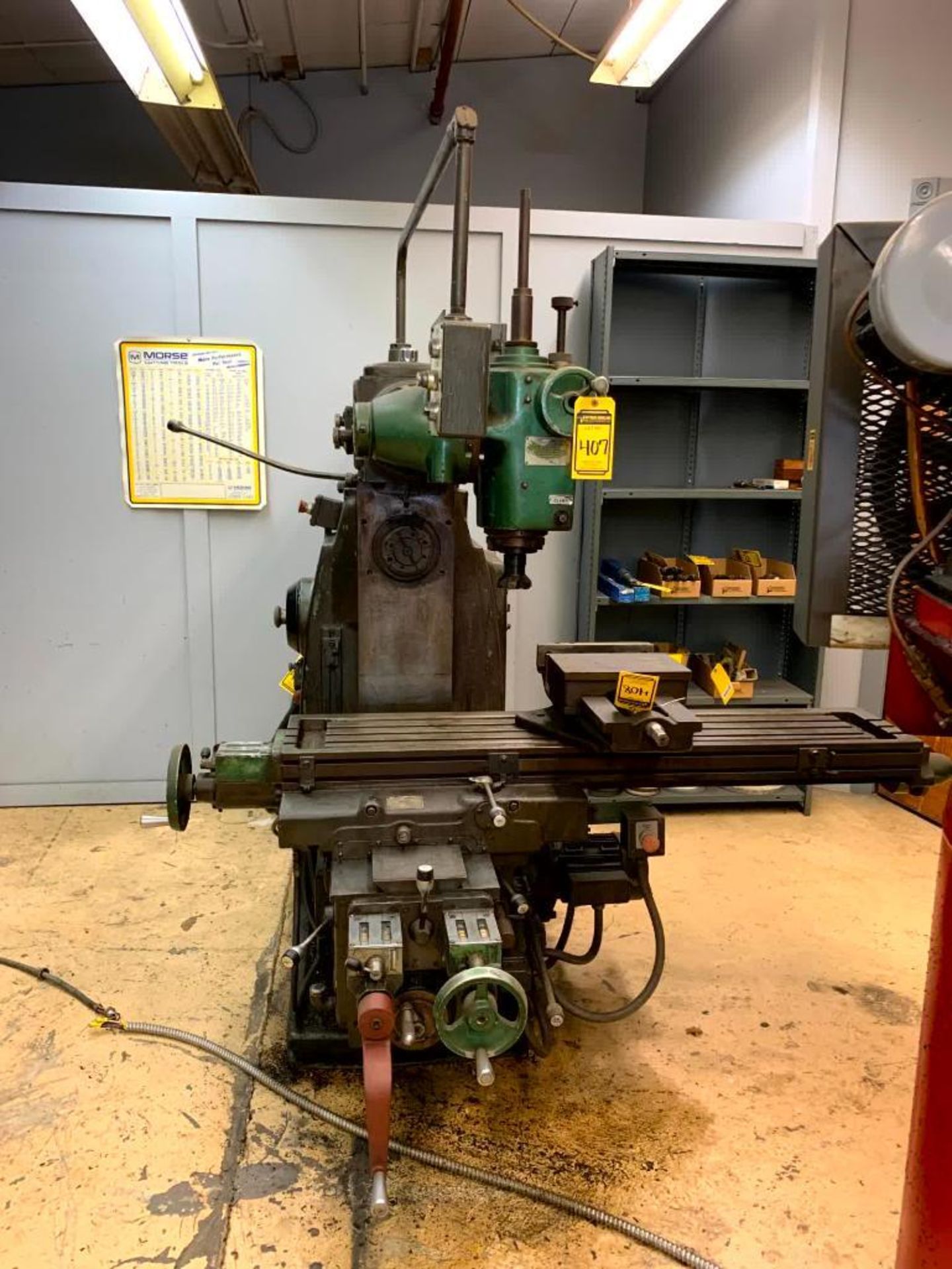 Cincinnati Milacron Vertical/Horizontal Milling Machine, Model DH, S/N ...