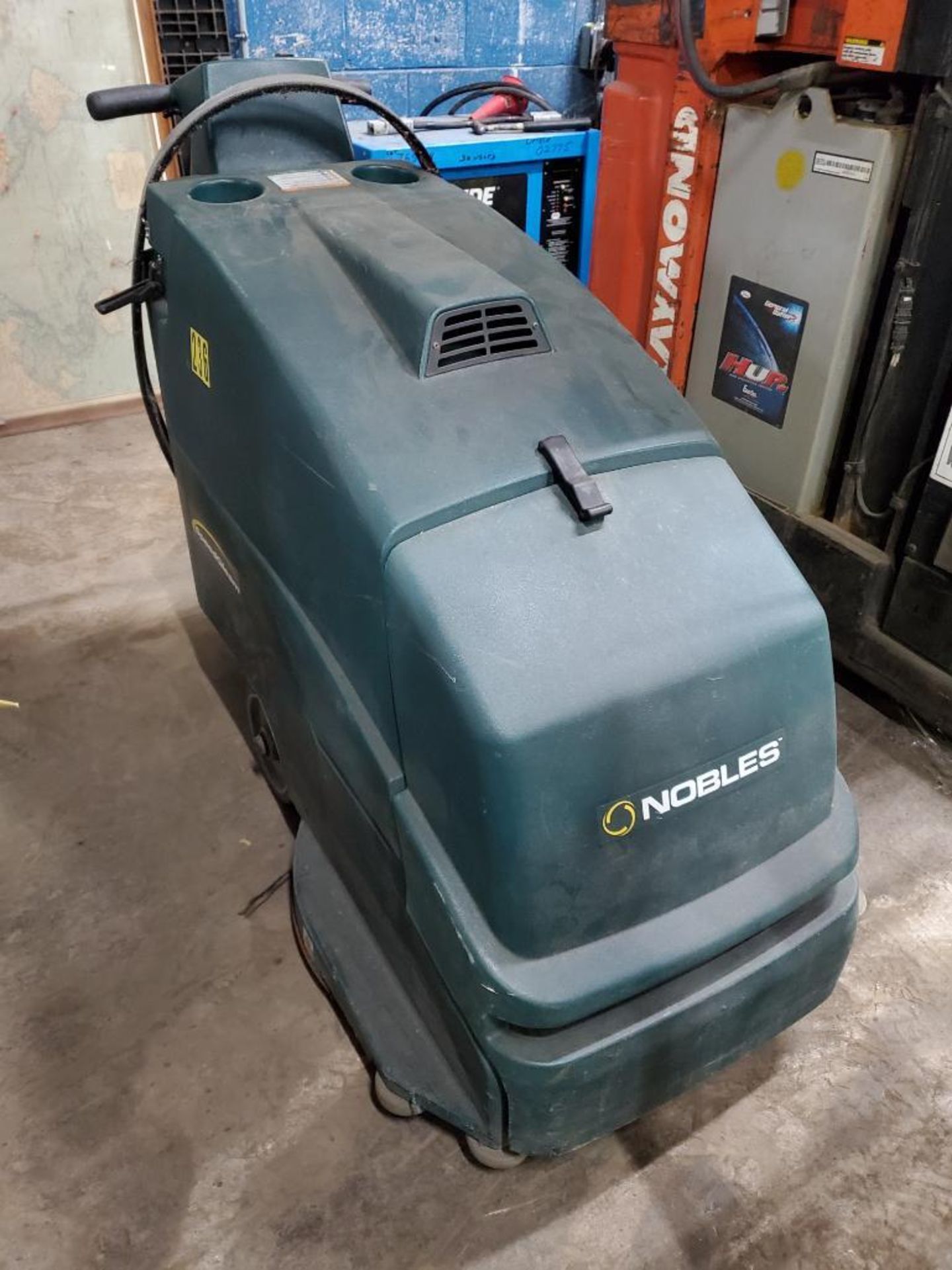 (2) Nobles SpeedGleam Walk-Behind Floor Scrubbers, 36V, Model 612963
